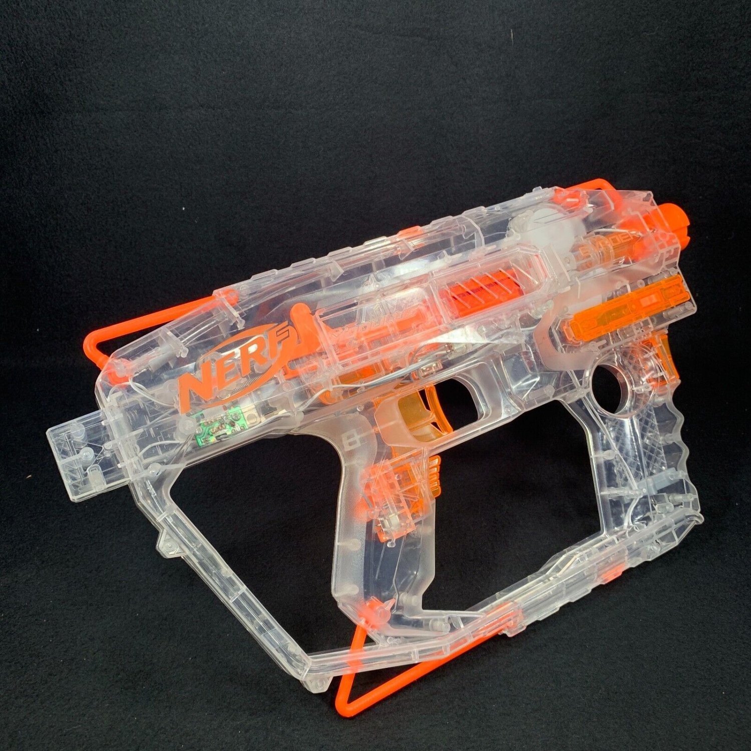 NERF Modulus Ghost Ops Evader Motorized Blaster Light Up Working See Video