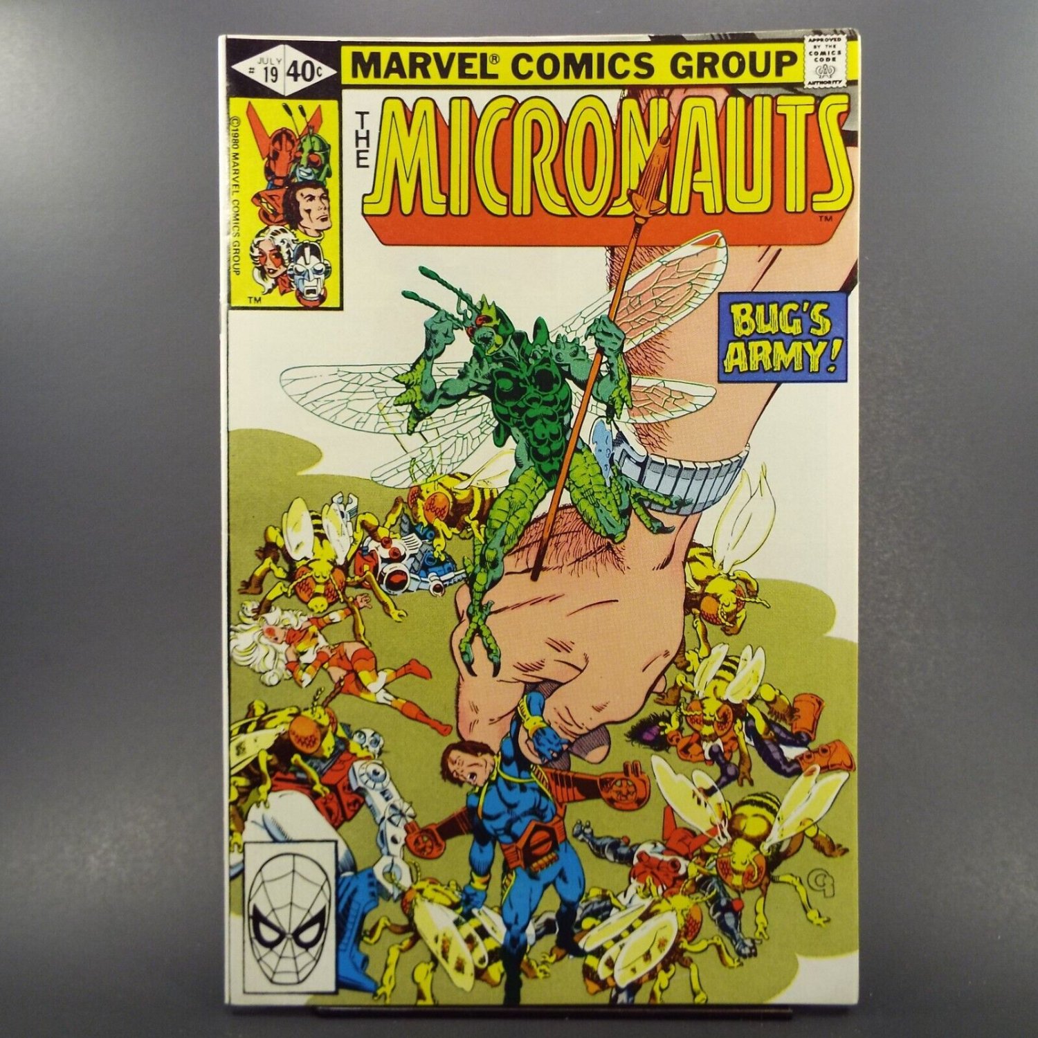 The Micronauts #19 Marvel Comics July 1980 Bugs Army