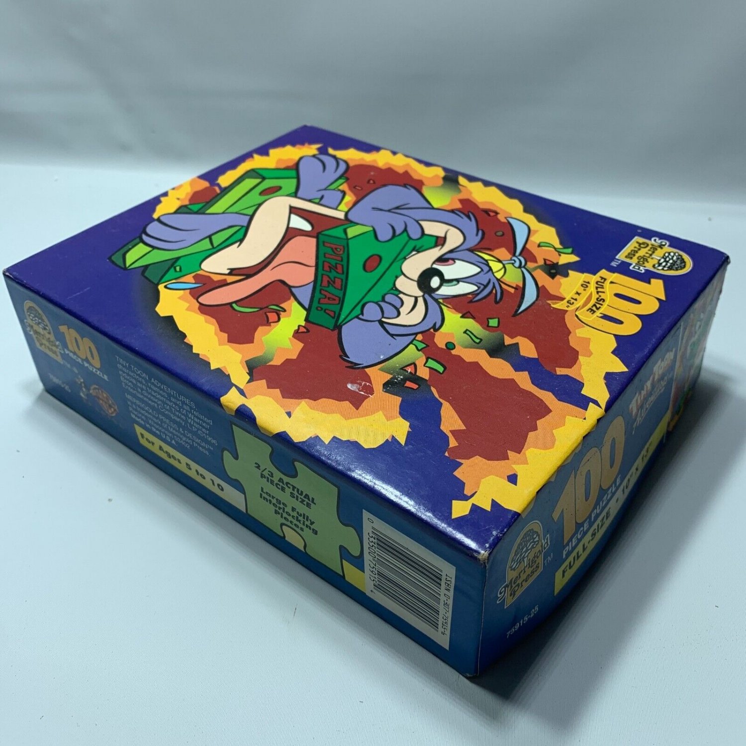 1996 Tiny Toon Adventures Dizzy Devil 100 PC Jigsaw Puzzle Complete