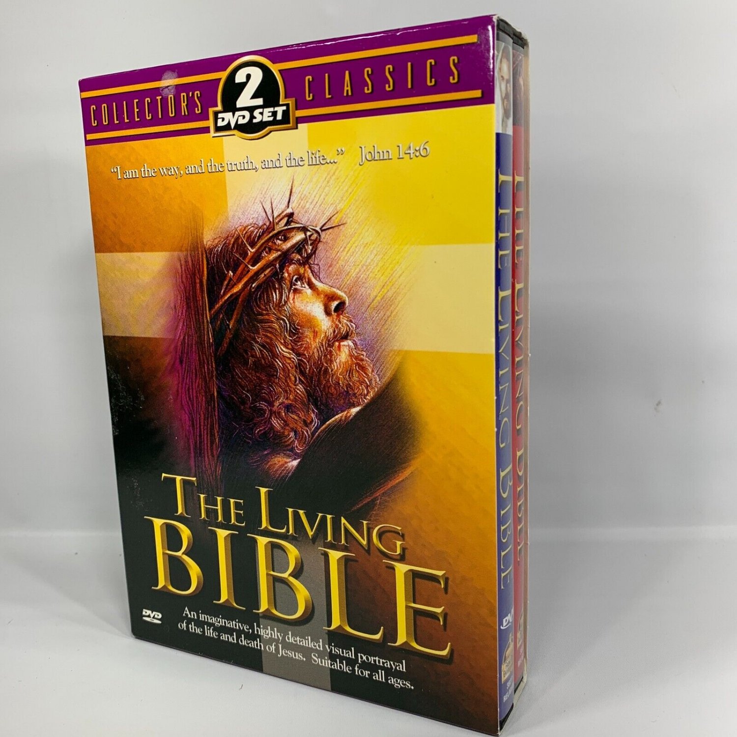 The Living Bible 2 DVD Set Christian Movies Collectors Classics