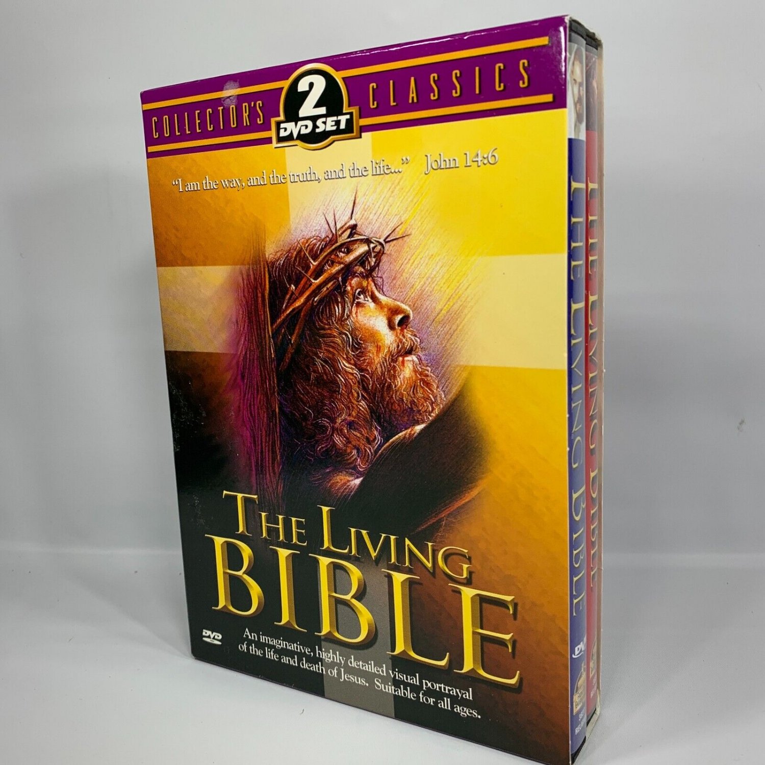 The Living Bible 2 DVD Set Christian Movies Collectors Classics
