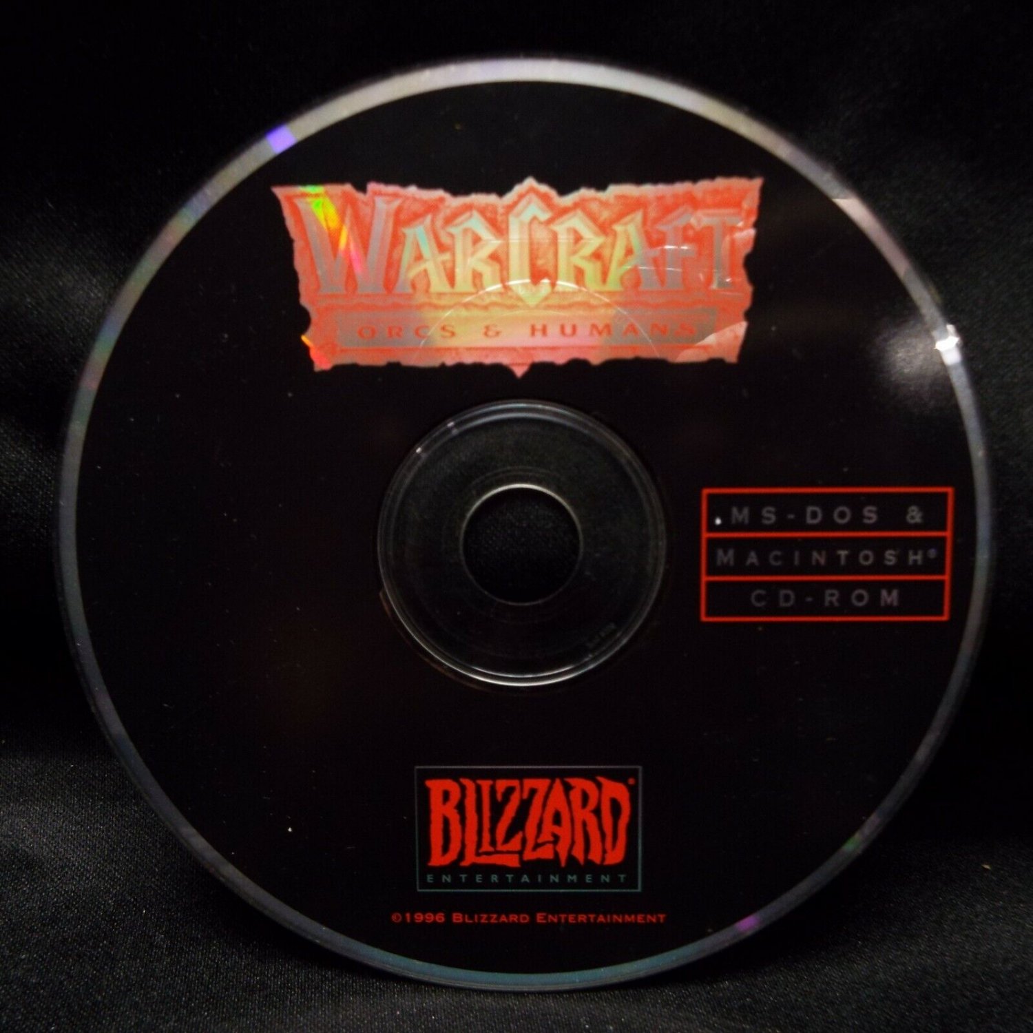 WarCraft Orcs & Humans PC RTS Windows 95 98 XP Mac CD-ROM Blizzard