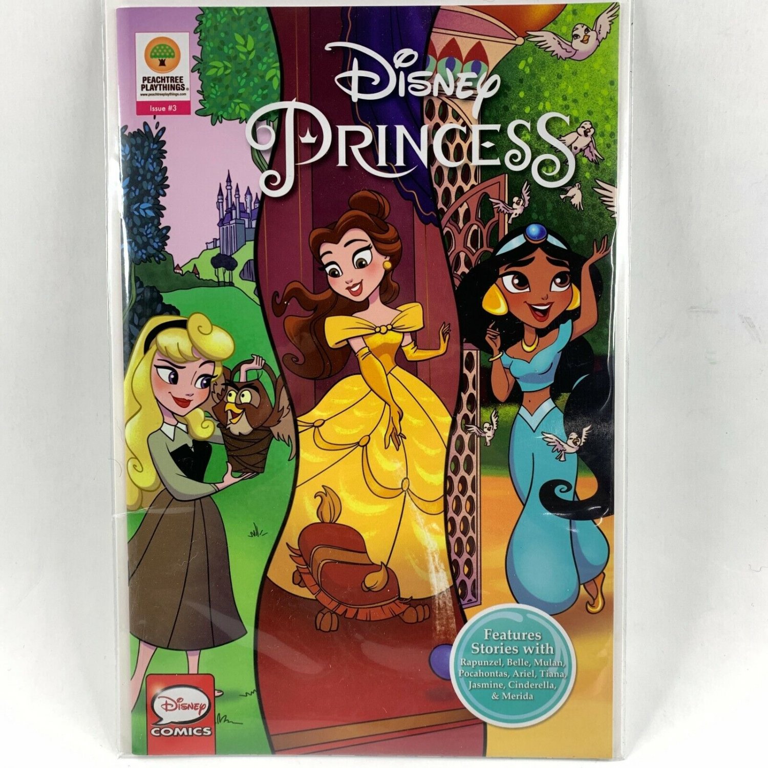Disney Princess Comics Issue 3 Rapunzel Belle Mulan Ariel Comic Book