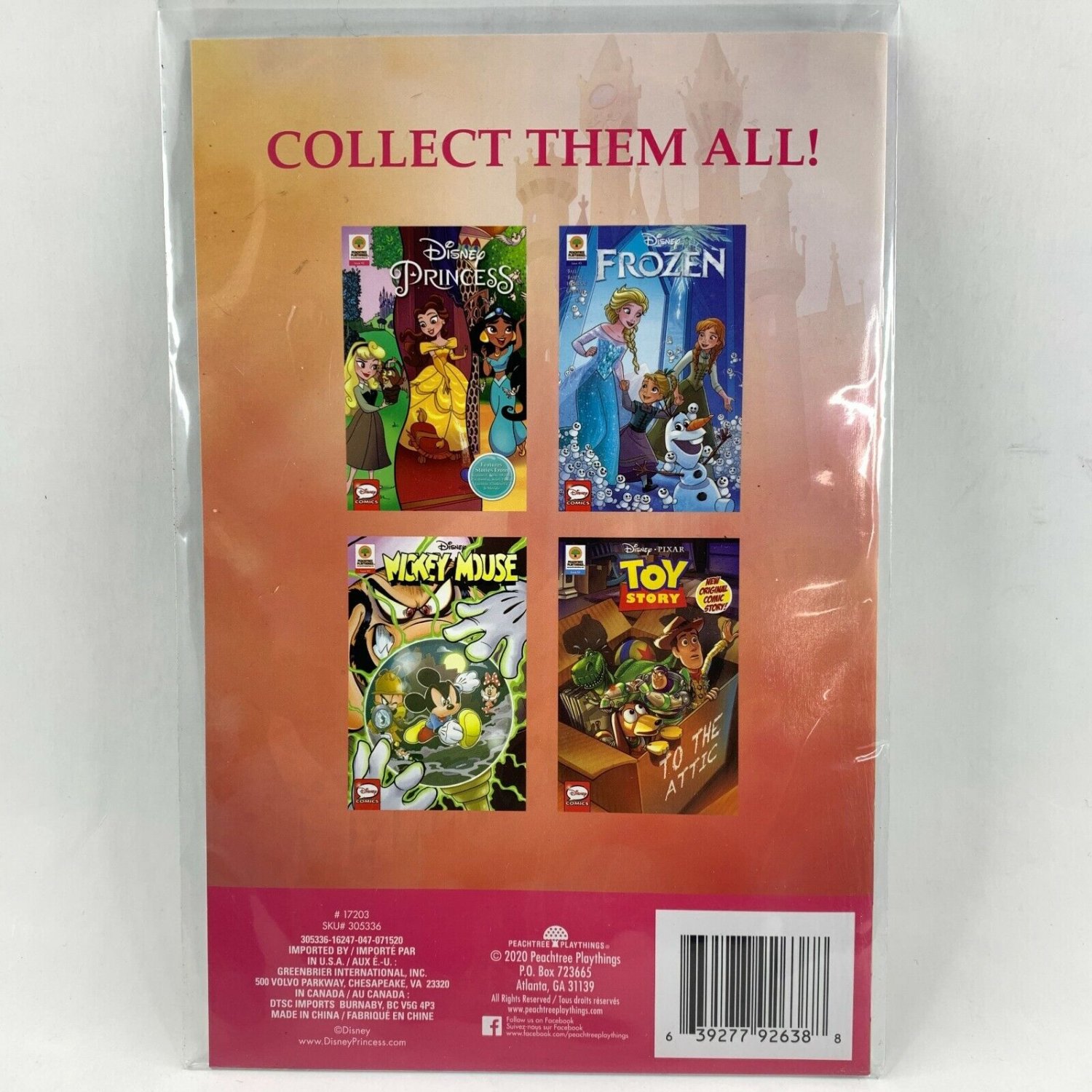 Disney Princess Comics Issue 3 Rapunzel Belle Mulan Ariel Comic Book