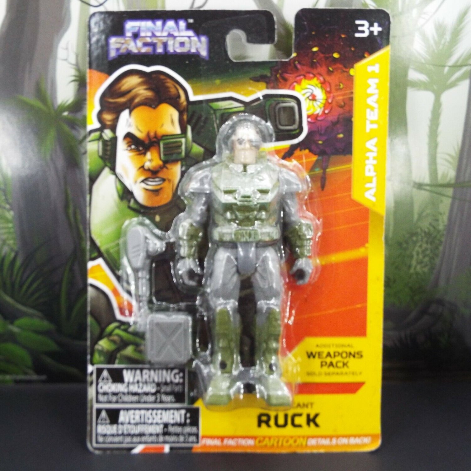 Final Faction Sergeant Ruck Alpha Team 1 Series 1 New Figure Final Faction Sergeant Ruck Alpha Team 1 Series 1 New Figure