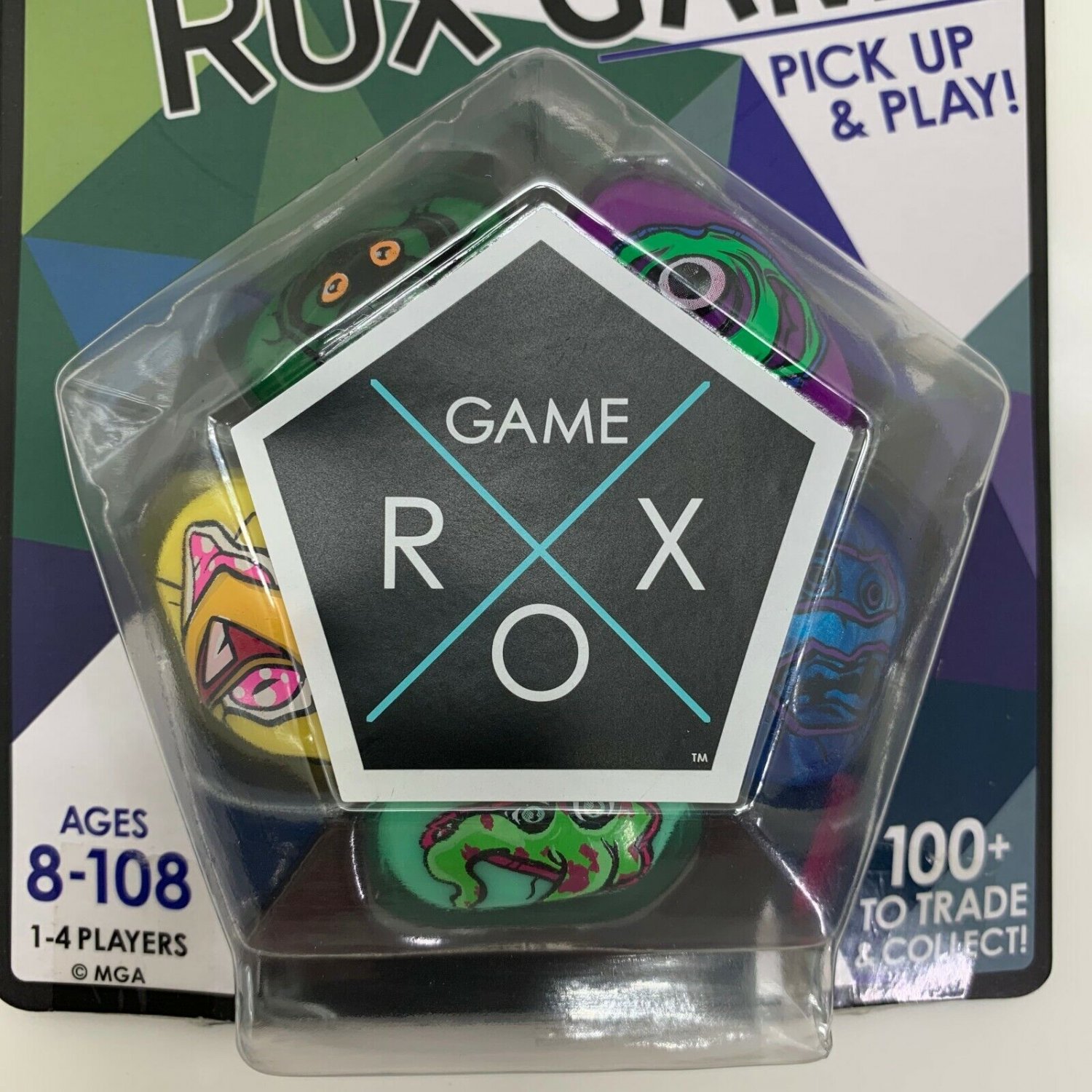 Original Rox Game Cracked Series MGA Monster Rocks 5 Collectible Gamerox B