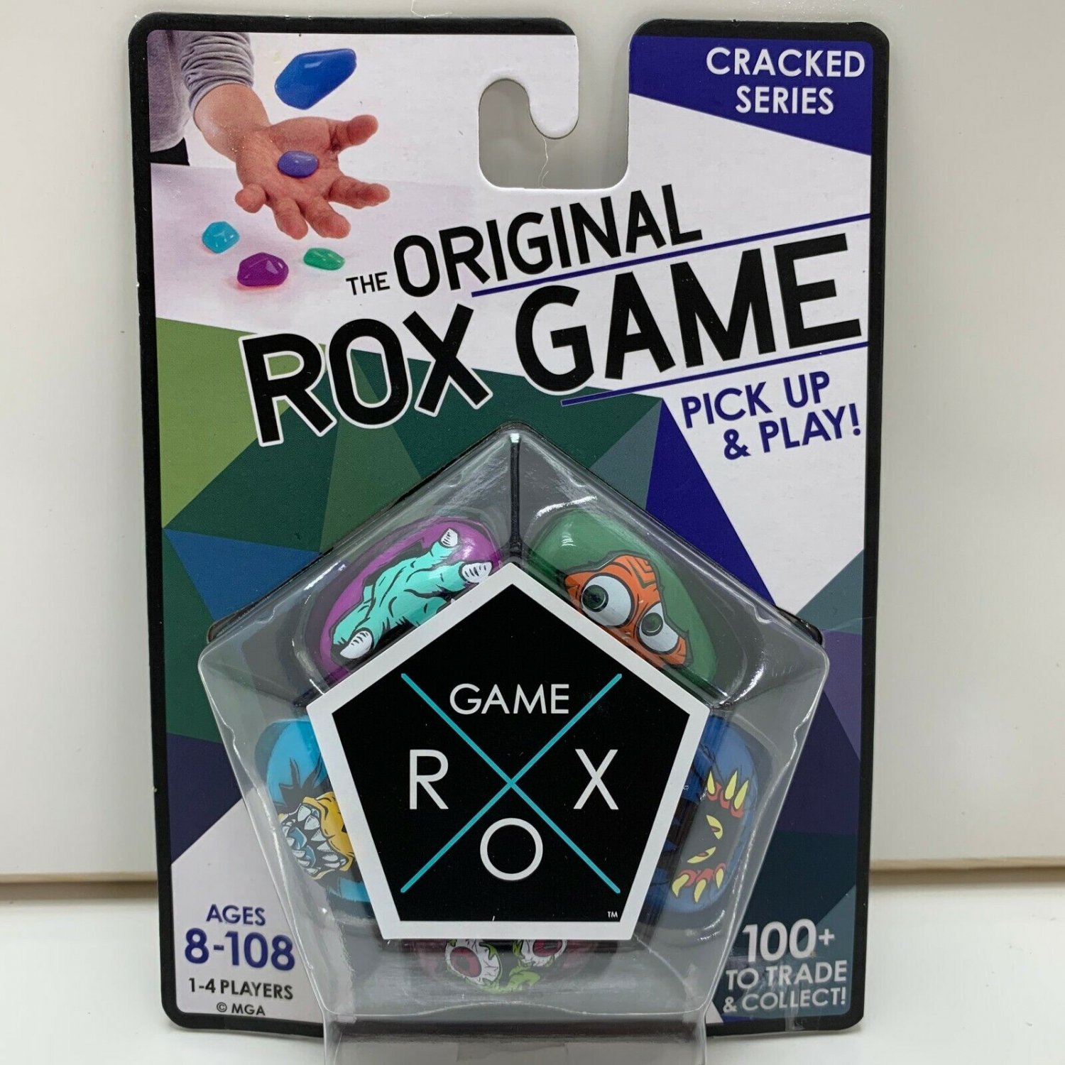 Original Rox Game Cracked Series MGA Monster Rocks 5 Collectible Gamerox C