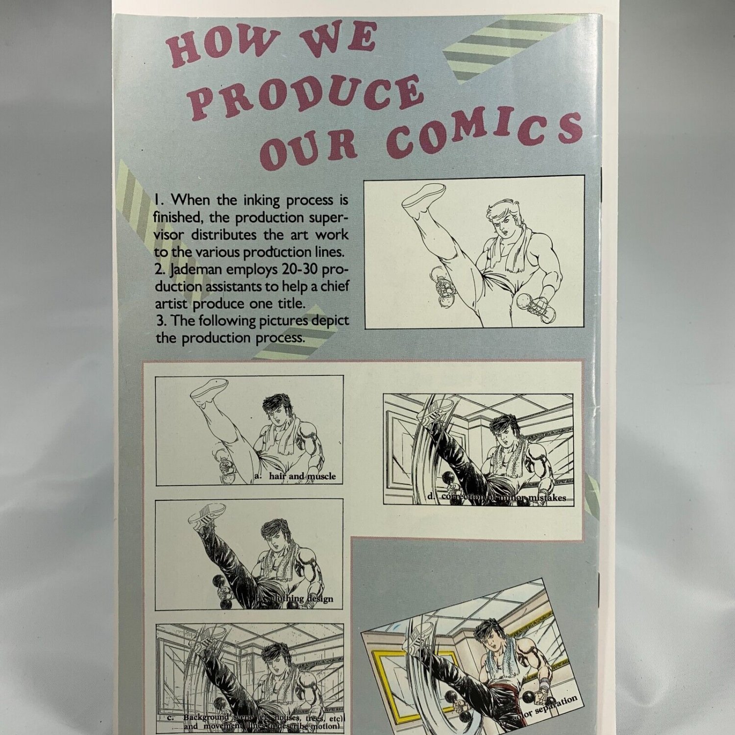 The Blood Sword #12 Jademan Comics July 1989 Ma Wing Shing