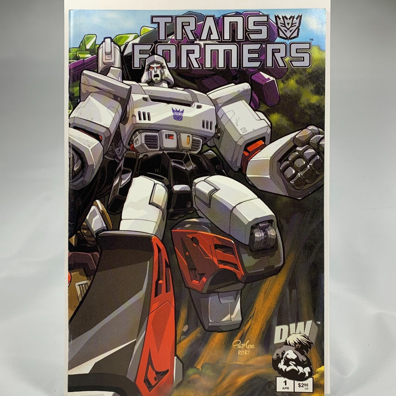 Transformers Generation One #1B Decepticon Cover DW Comic 2002
