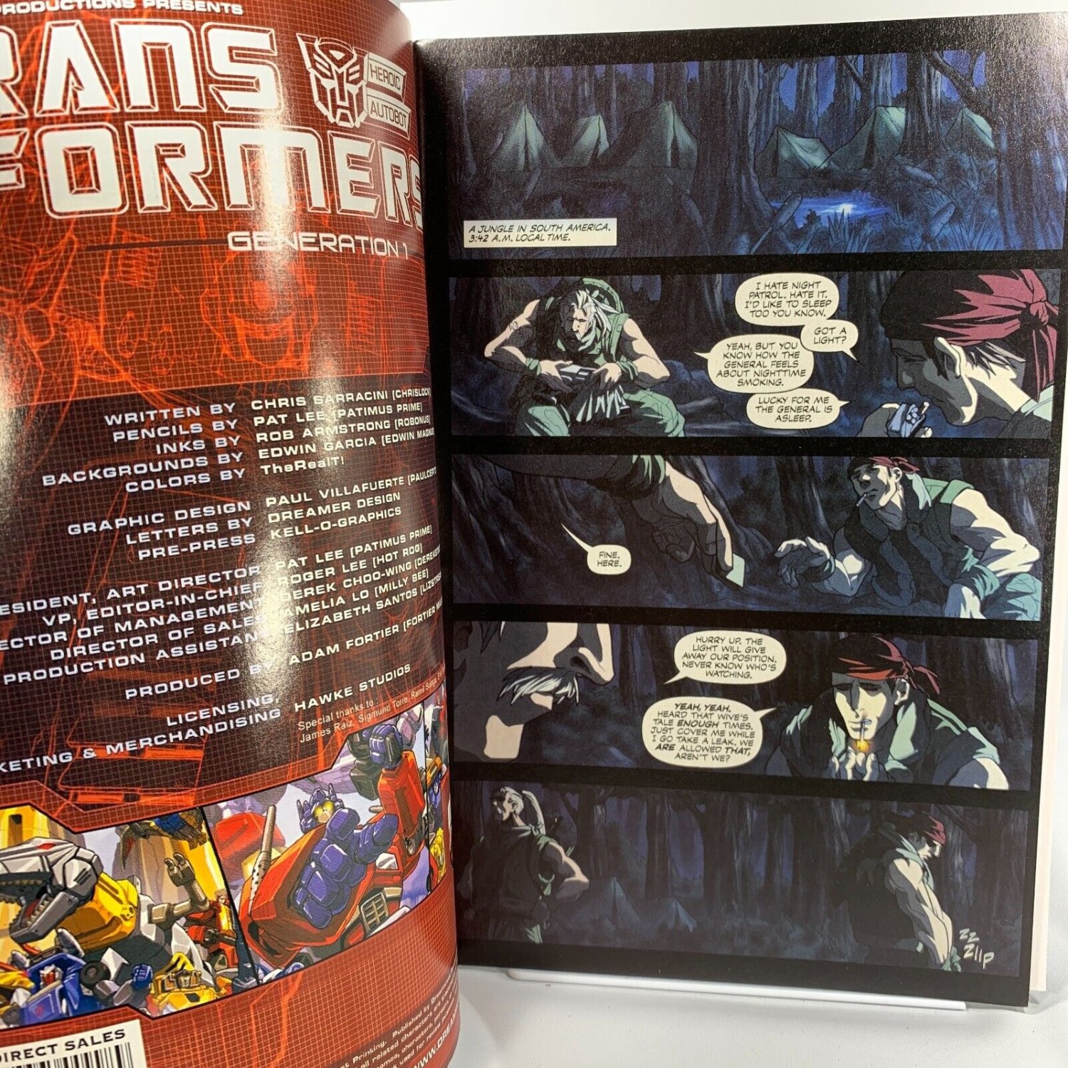 Transformers Generation One #1B Decepticon Cover DW Comic 2002