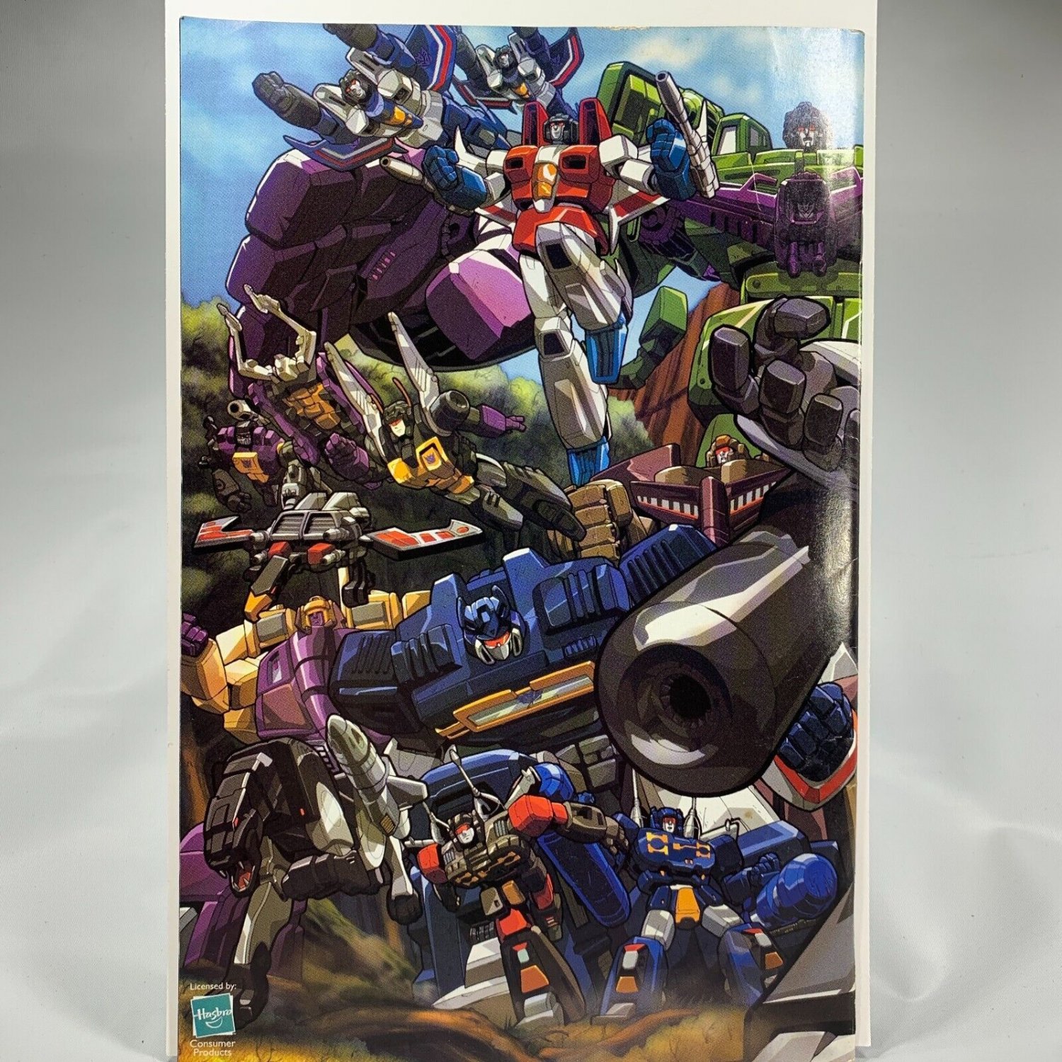 Transformers Generation One #1B Decepticon Cover DW Comic 2002