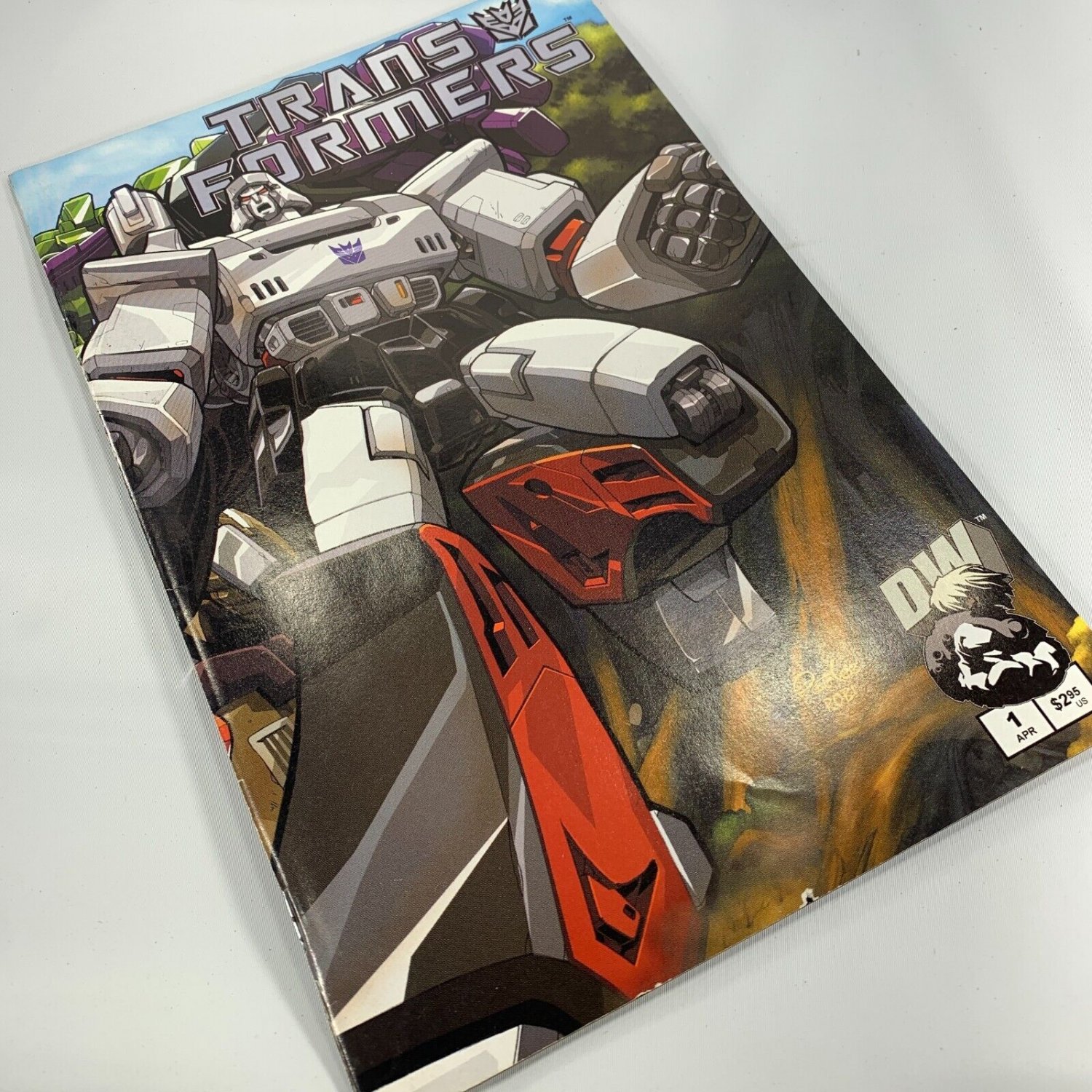 Transformers Generation One #1B Decepticon Cover DW Comic 2002