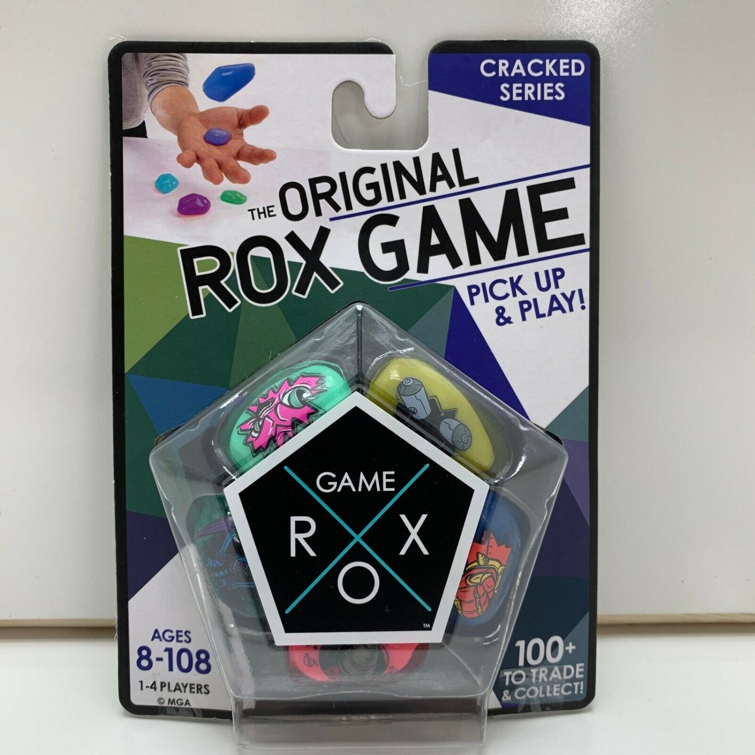 Original Rox Game Cracked Series MGA Monster Rocks 5 Collectible Gamerox A