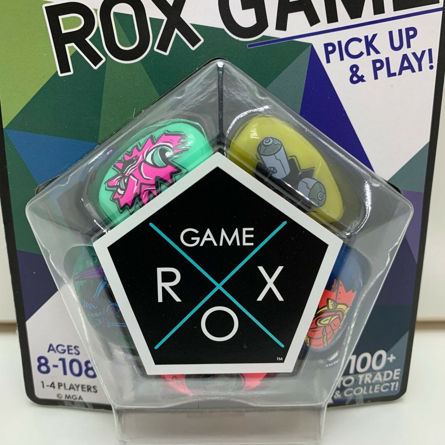 Original Rox Game Cracked Series MGA Monster Rocks 5 Collectible Gamerox A