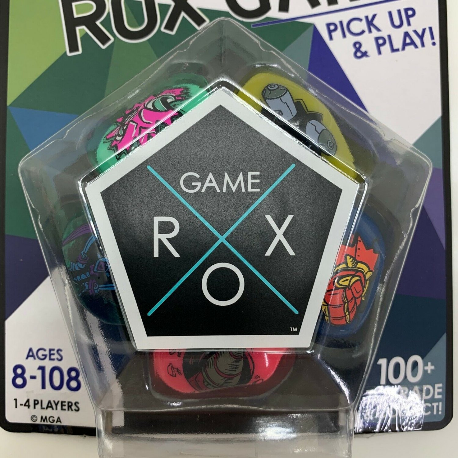 Original Rox Game Cracked Series MGA Monster Rocks 5 Collectible Gamerox A