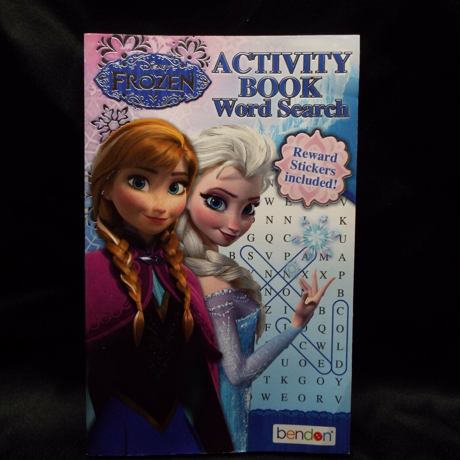 Disney Frozen Activity Book Word Search with Stickers Anna Elsa