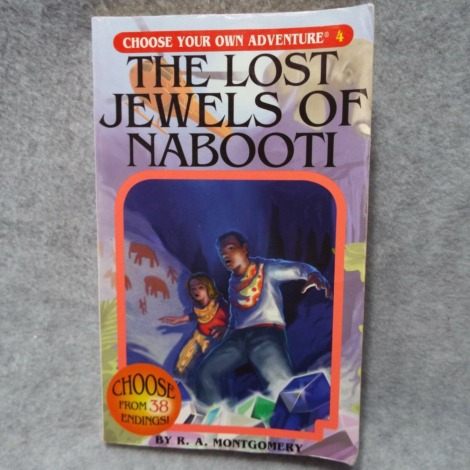 CYOA The Lost Jewels of Nabooti Choose Your Own Adventure Book