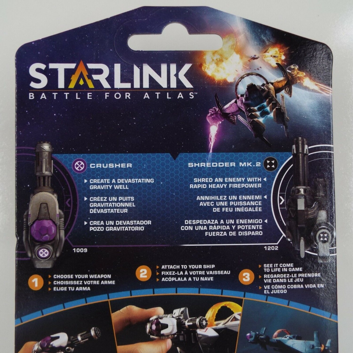 Starlink Battle For Atlas Weapons Pack Crusher Shredder Mk2 for all Starships