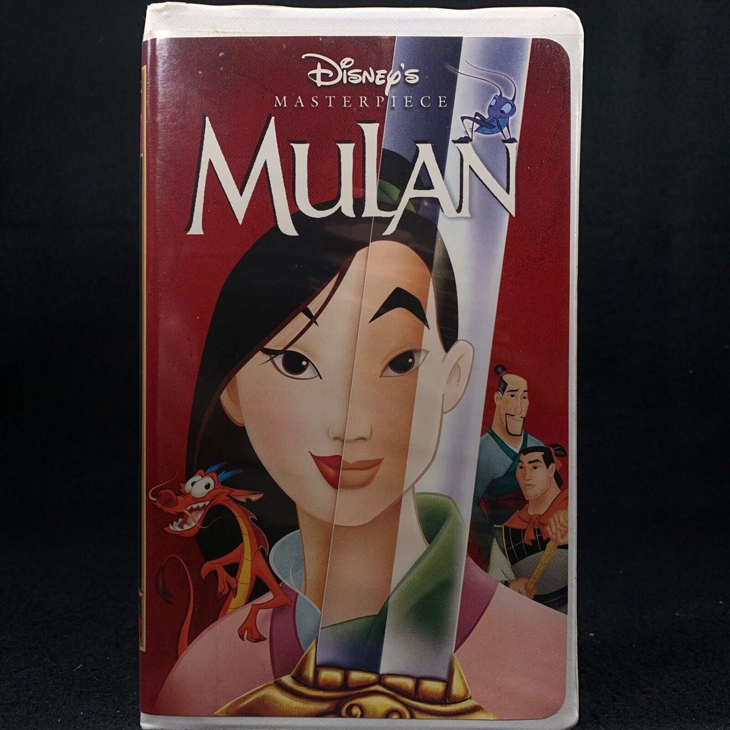 Walt Disney Mulan VHS Animated Masterpiece Movie Eddie Murphy