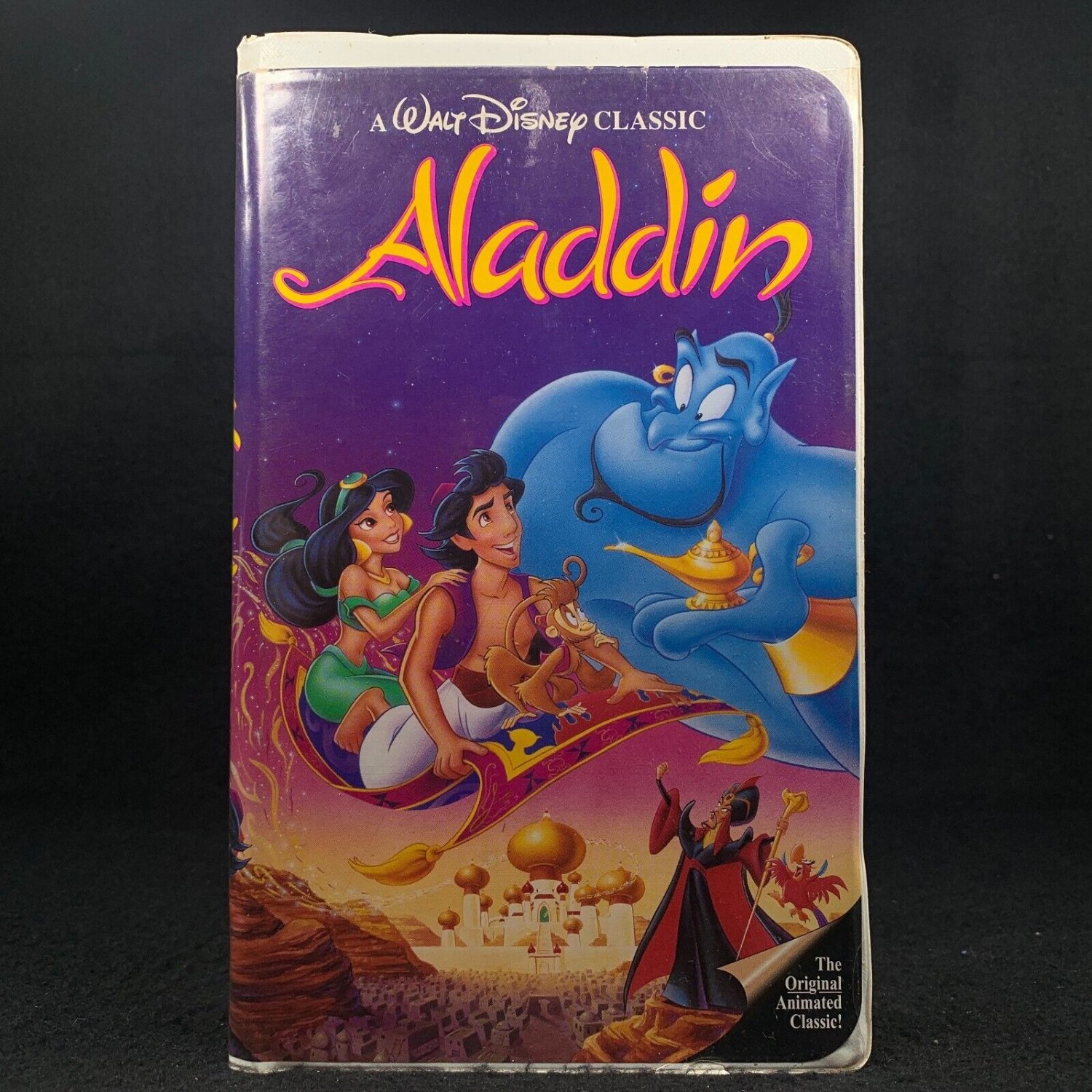 Walt Disney Aladdin VHS Movie Classic Clamshell Robin Williams 1993