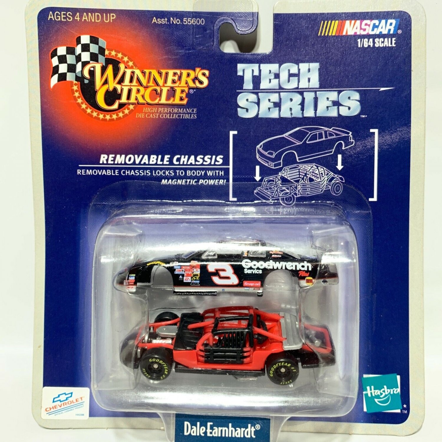 1998 Winner's Circle Tech Series Dale Earnhardt 1/64 Scale NASCAR