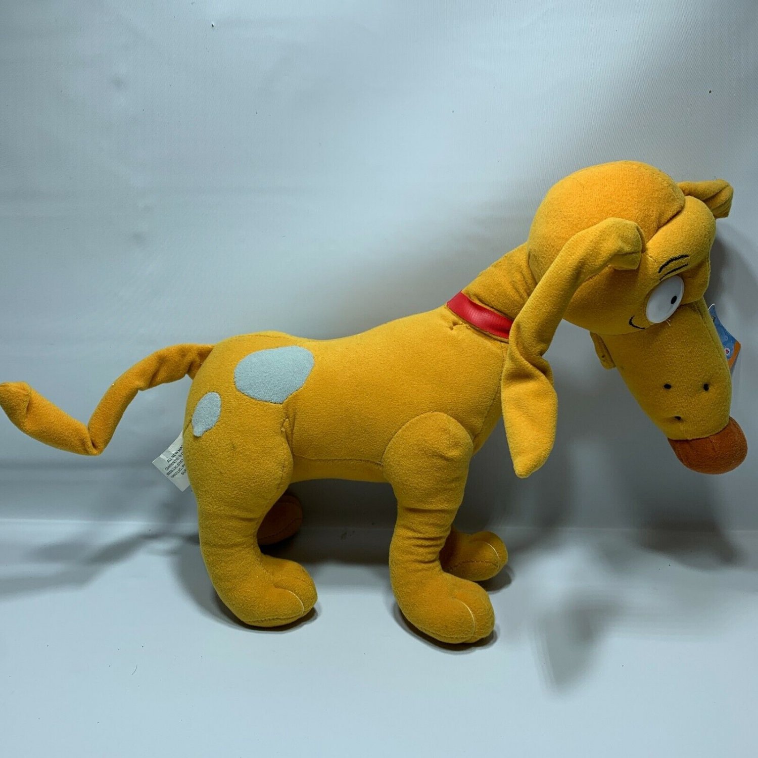 Nickelodeon Rugrats Spike the Dog Plush Posable Ears Tail Plushie ...