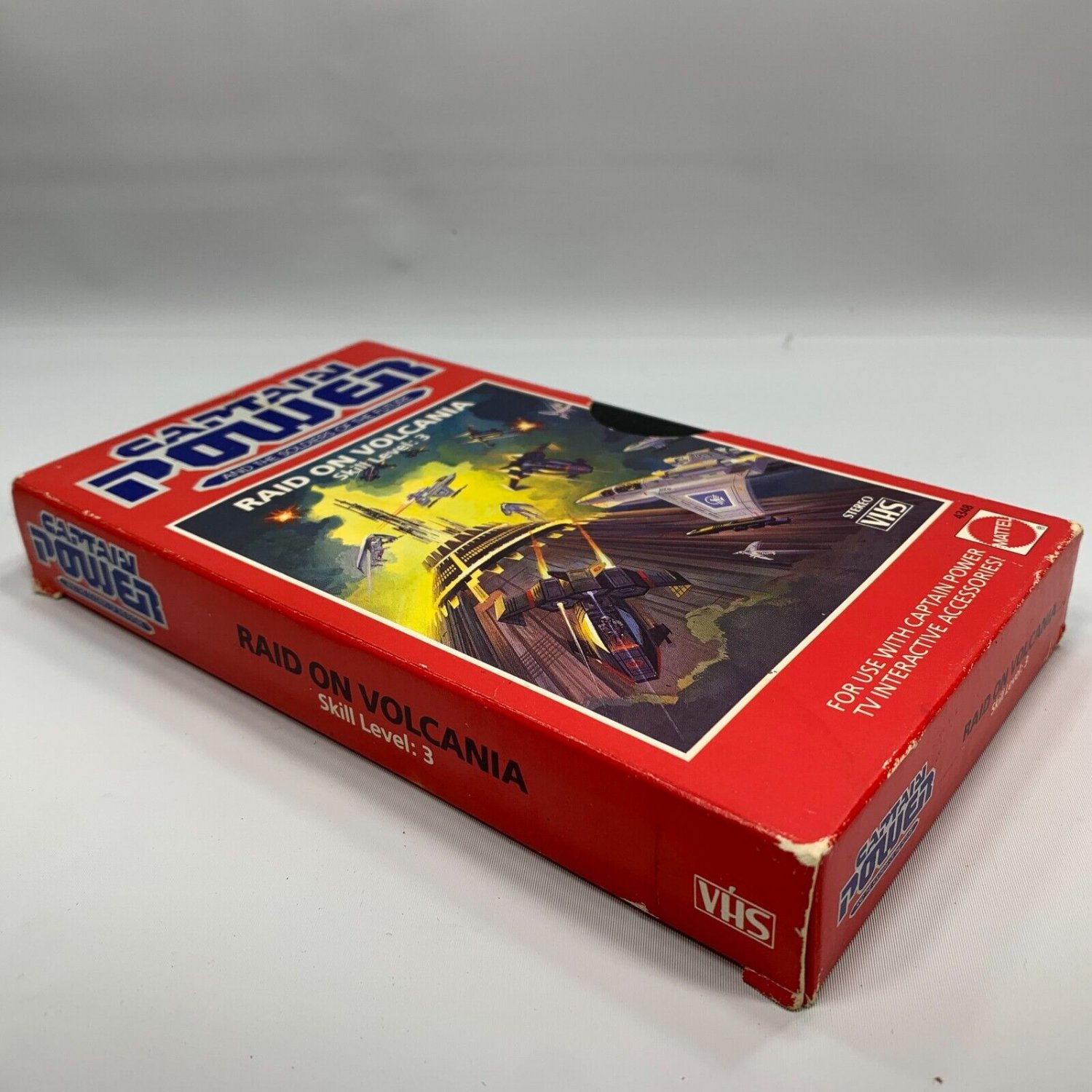 Captain Power Soldiers of the Future Raid On Volcania Level 3 VHS ...