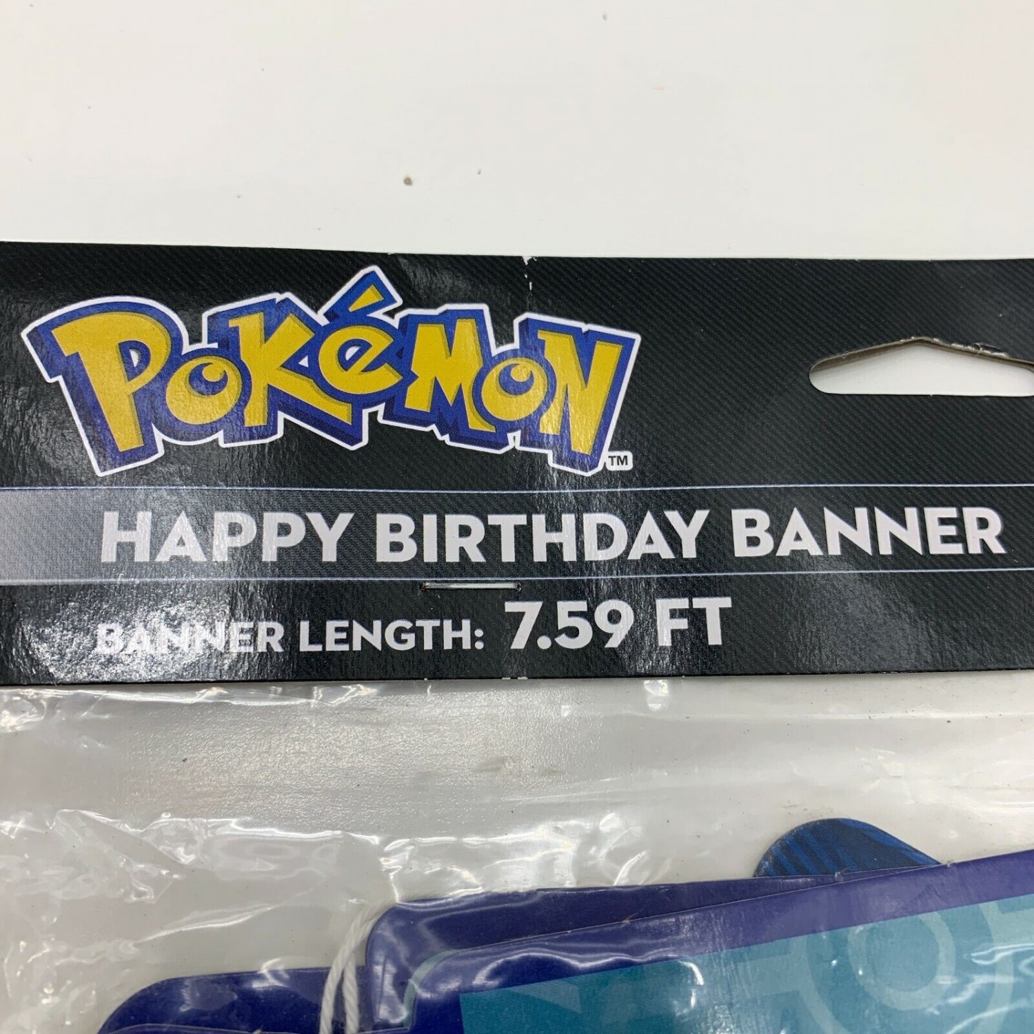 Pokemon Happy Birthday Banner Pikachu Rowlet Litten Popplio Pichu Sun ...