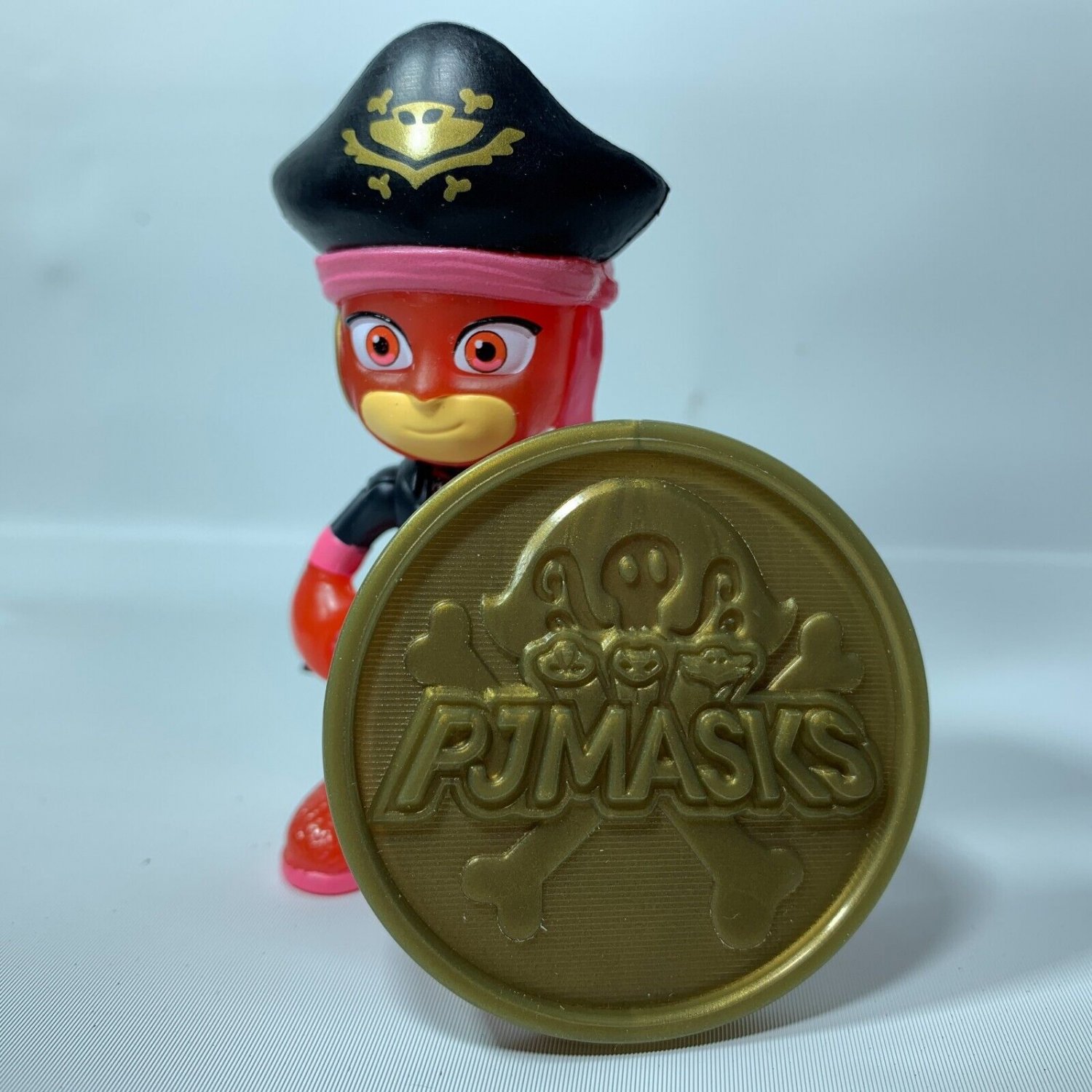 PJ Masks Pirate Power Mystery Figure Owlette and Coin Hasbro 2021