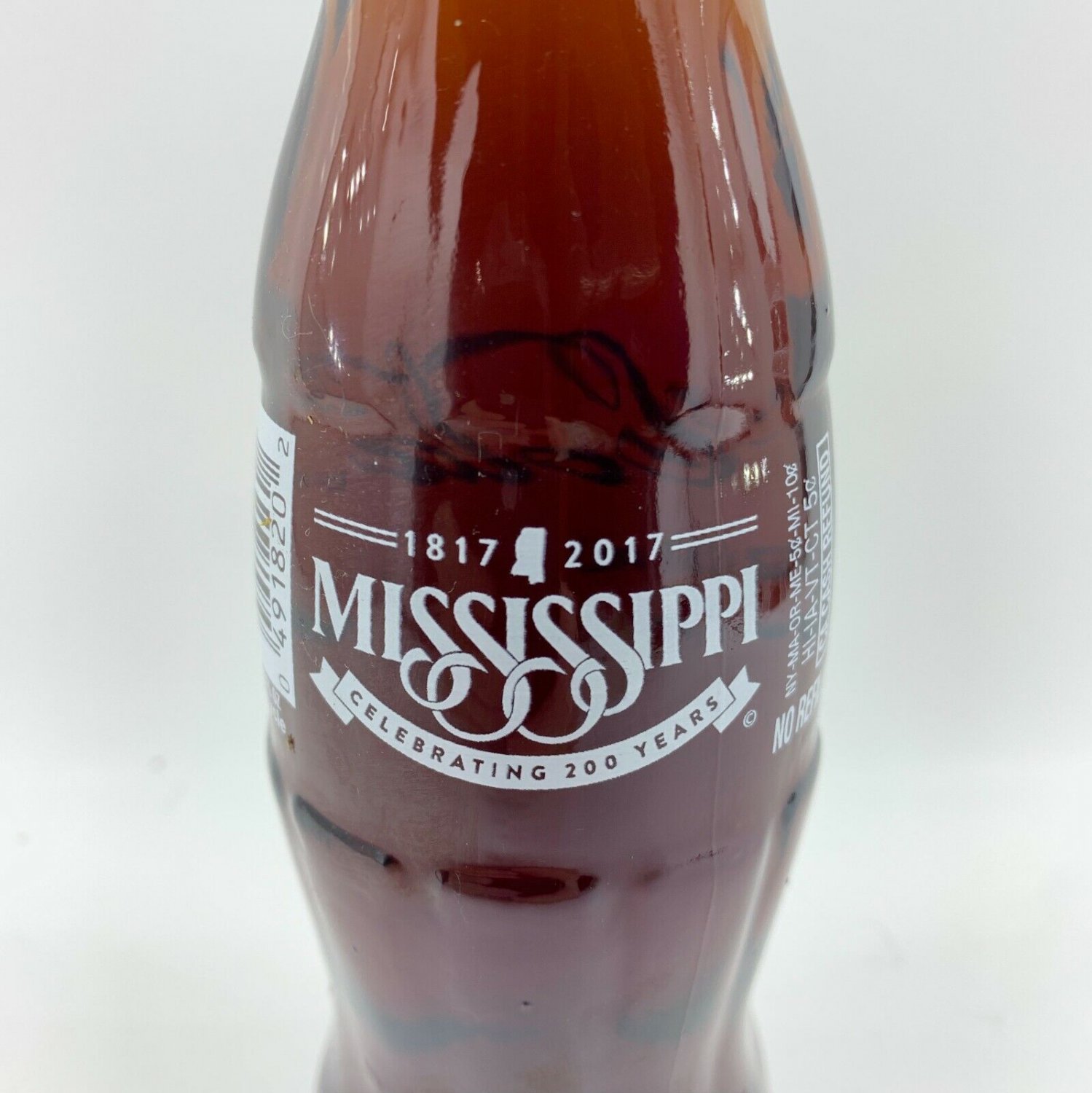 Coca Cola Mississippi Bicentennial 1817-2017 Sealed Commemorative 8 oz ...