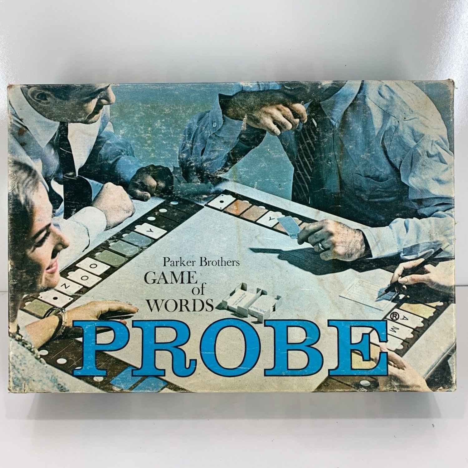 Vintage 1964 Probe Board Game of Words Complete Parker Brothers Party ...