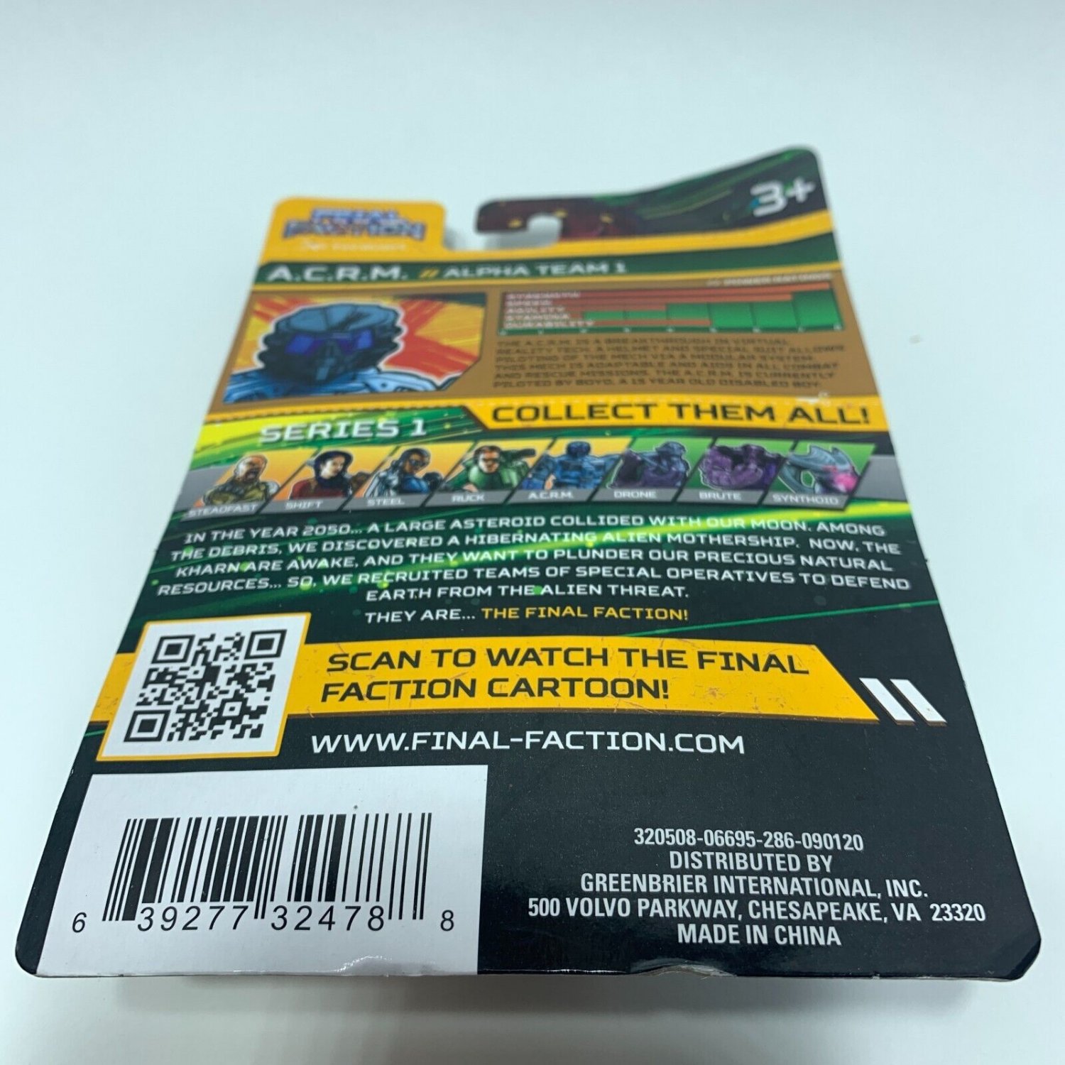 Final Faction ACRM Mech Alpha Team 1 Action Figure Augmented Combat Rescue