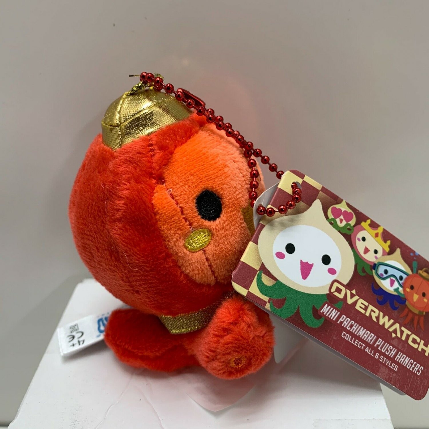 Overwatch Pachilantern Plush Hanger Mini Pachimari Cute Keychain Blizzard