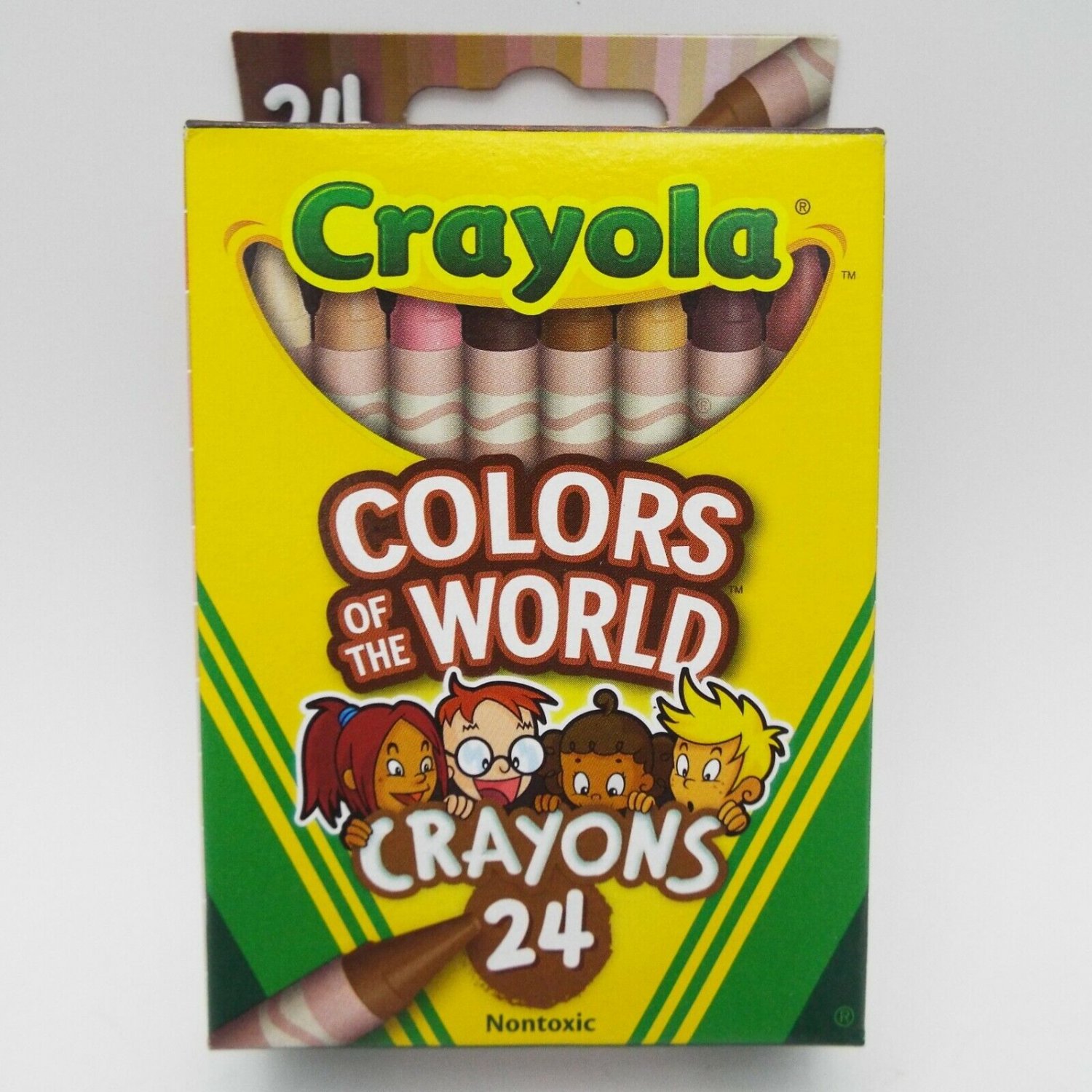 Crayola Colors of the World Crayon 24 Count Back to School Supplies ...