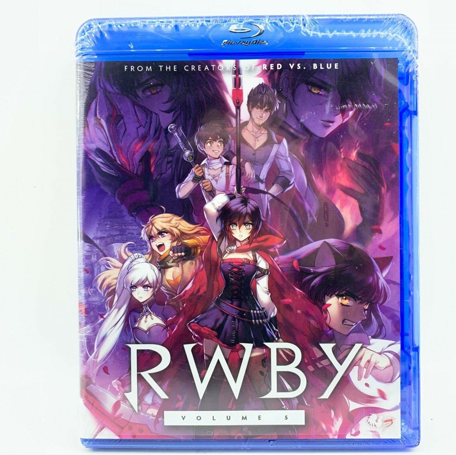 RWBY Volume 5 Blu-ray DVD Rooster Teeth Anime creators of Red vs Blue