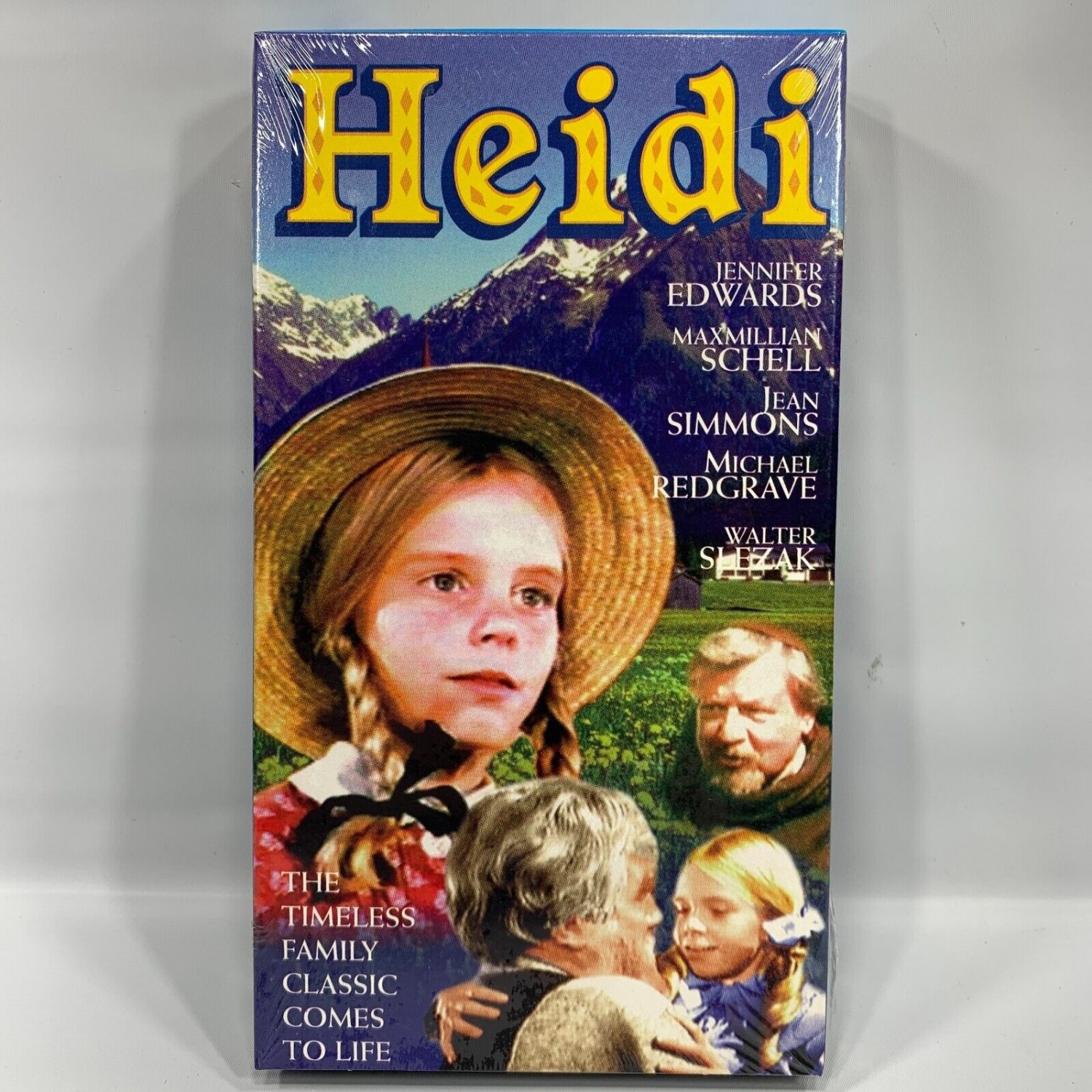 Heidi VHS 1997 New Sealed Jennifer Edwards Maxmillian Schell Michael ...