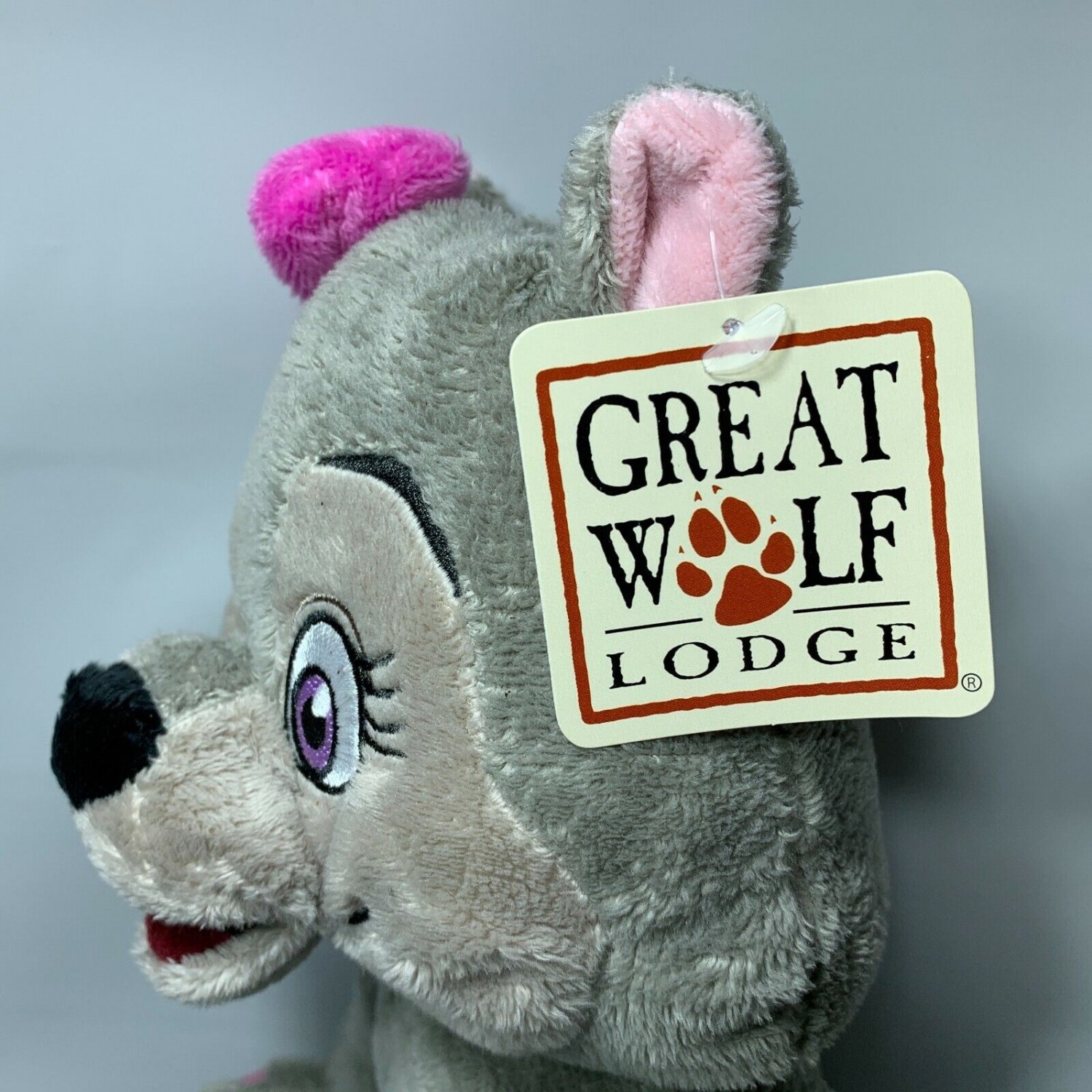 Great Wolf Lodge Violet the Wolf Plush Plushie Stuffie Furry Baby
