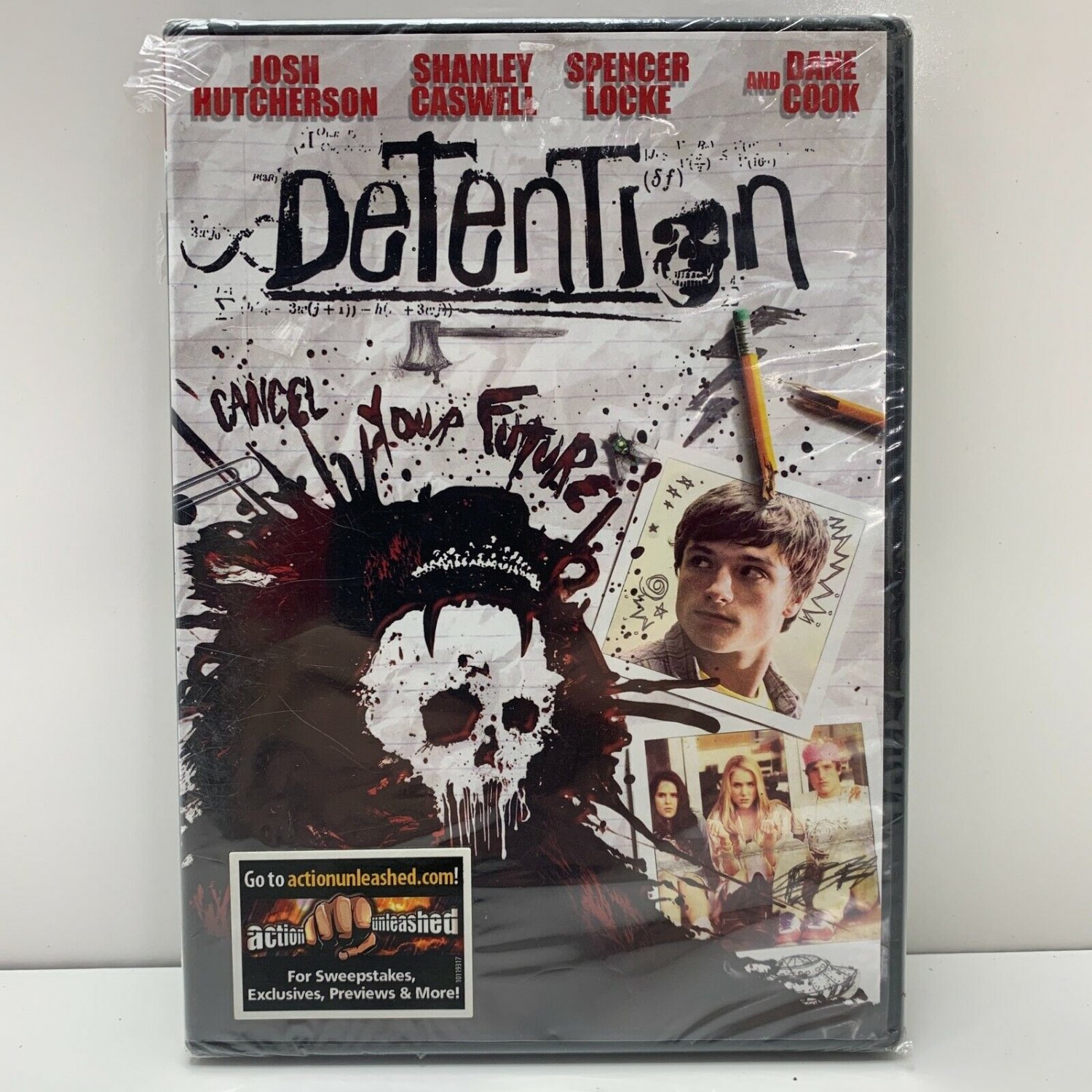 Detention DVD Josh Hutcherson Dane Cook Comedy Horror Slasher Cinderhella