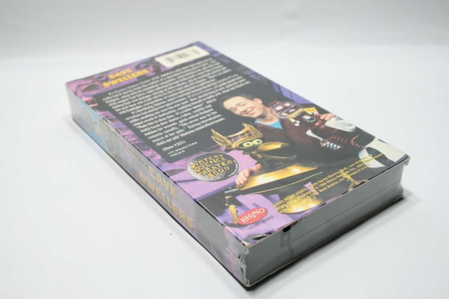 Mystery Science Theater 3000 Cave Dwellers VHS 1996 MST3K Vintage Sealed