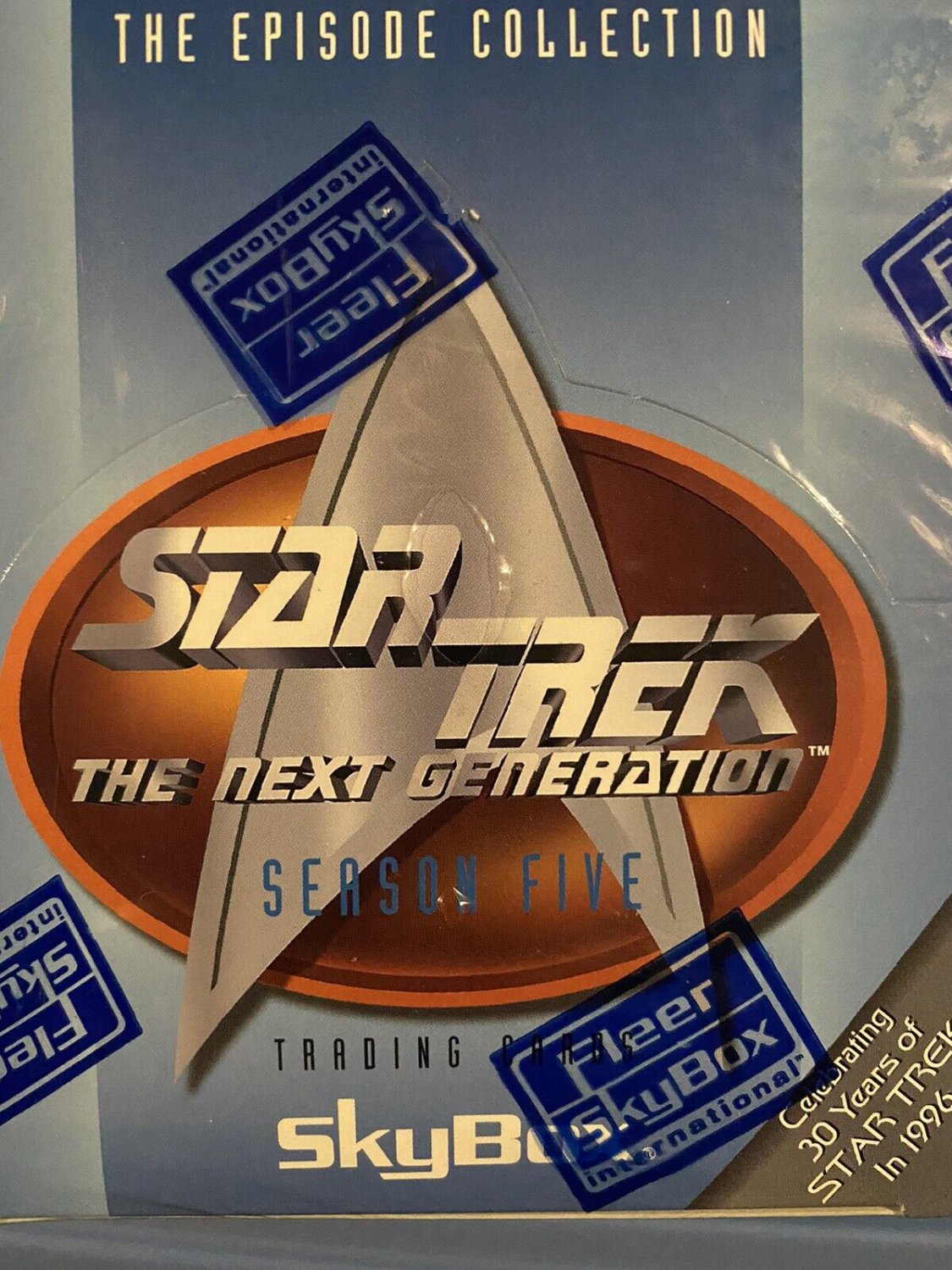 1996 Skybox Star Trek Next Gen.Season 5–Lot of 3-Wax Boxes -Sealed Mint 1996 Skybox Star Trek Next Gen.Season 5–Lot of 3-Wax Boxes -Sealed Mint