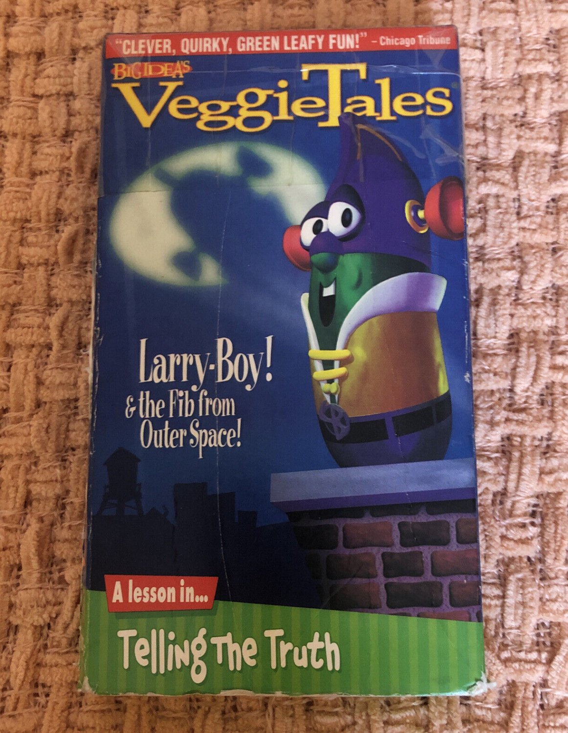 VeggieTales - Larryboy And The Fib from Outer Space! (VHS, 1998)