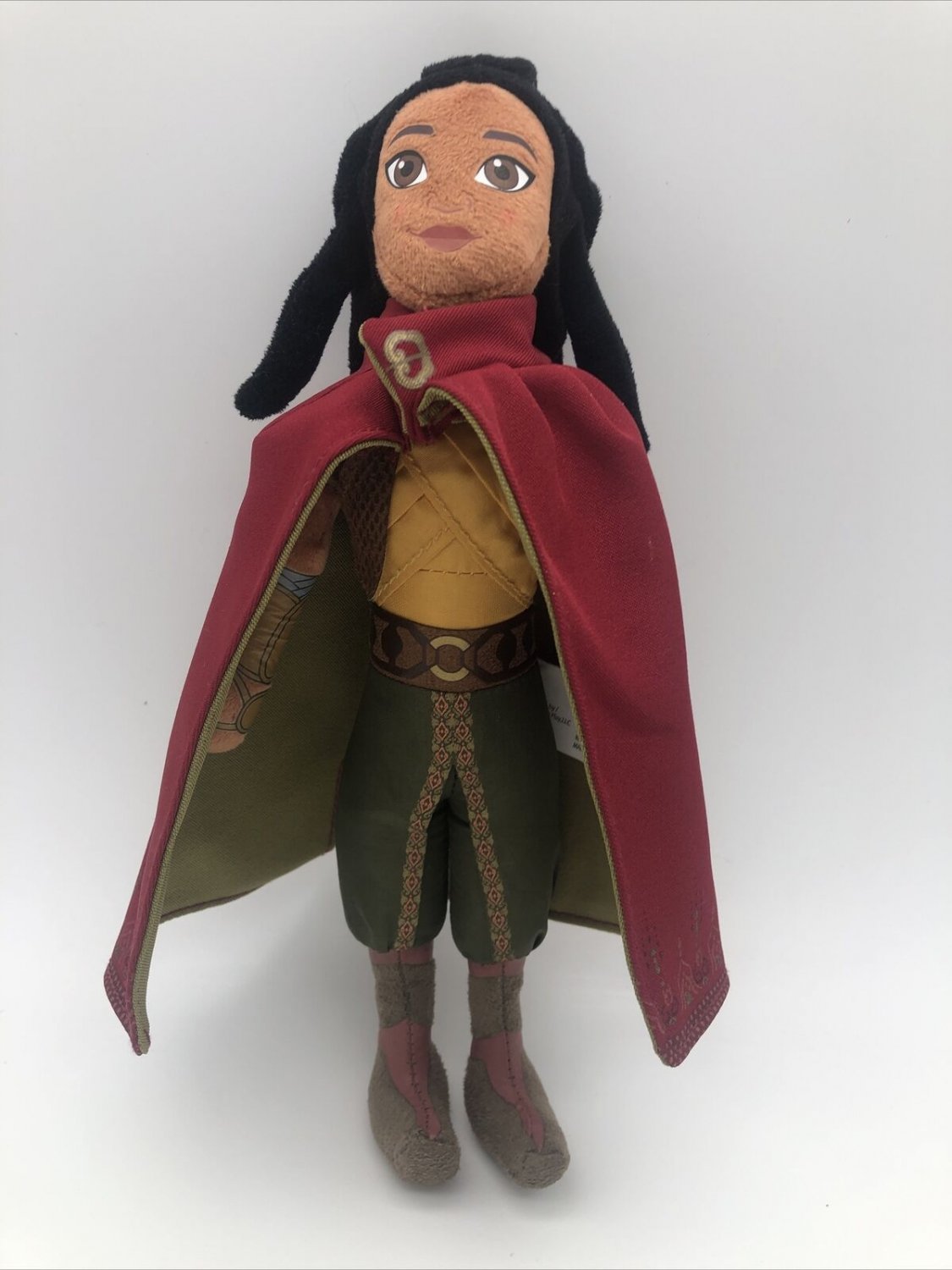 Disney RAYA And The Last Dragon RAYA Small 10" Stuffed Plush Doll CLEAN