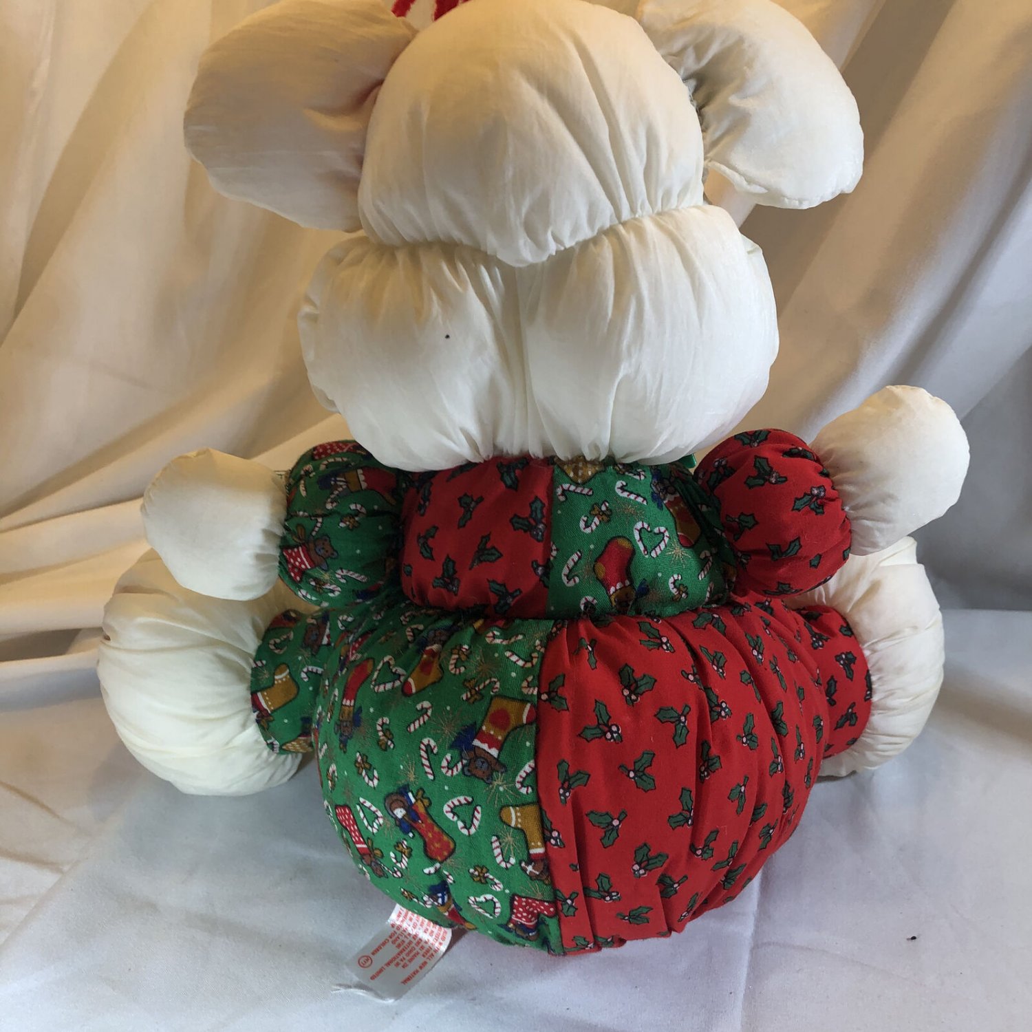 Vintage DAN DEE Collection Christmas Mouse Holiday Stuffed Plush Toy