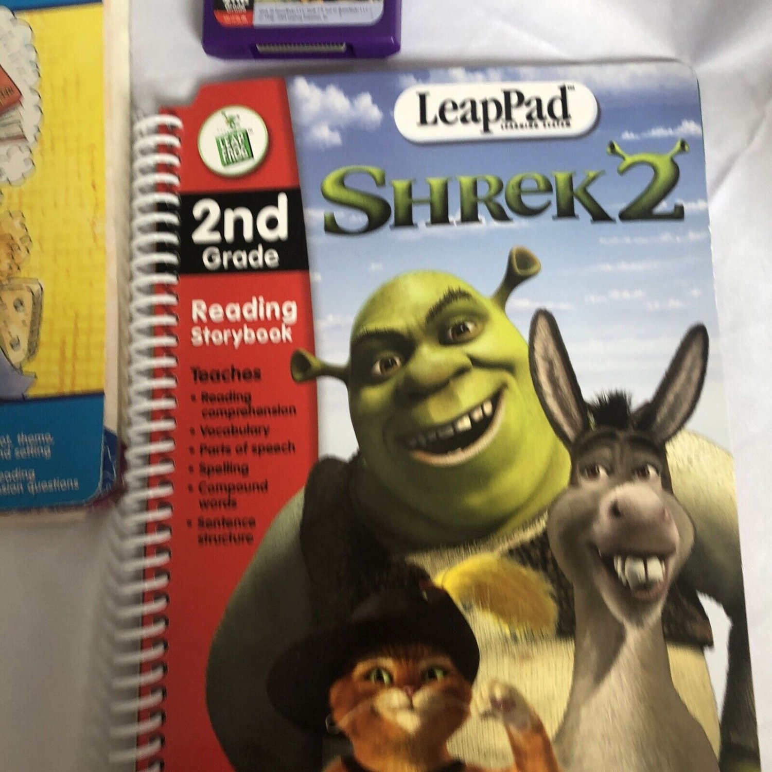 LeapFrog Reading Disney Monsters Inc, Shrek, Arthur Books And ...