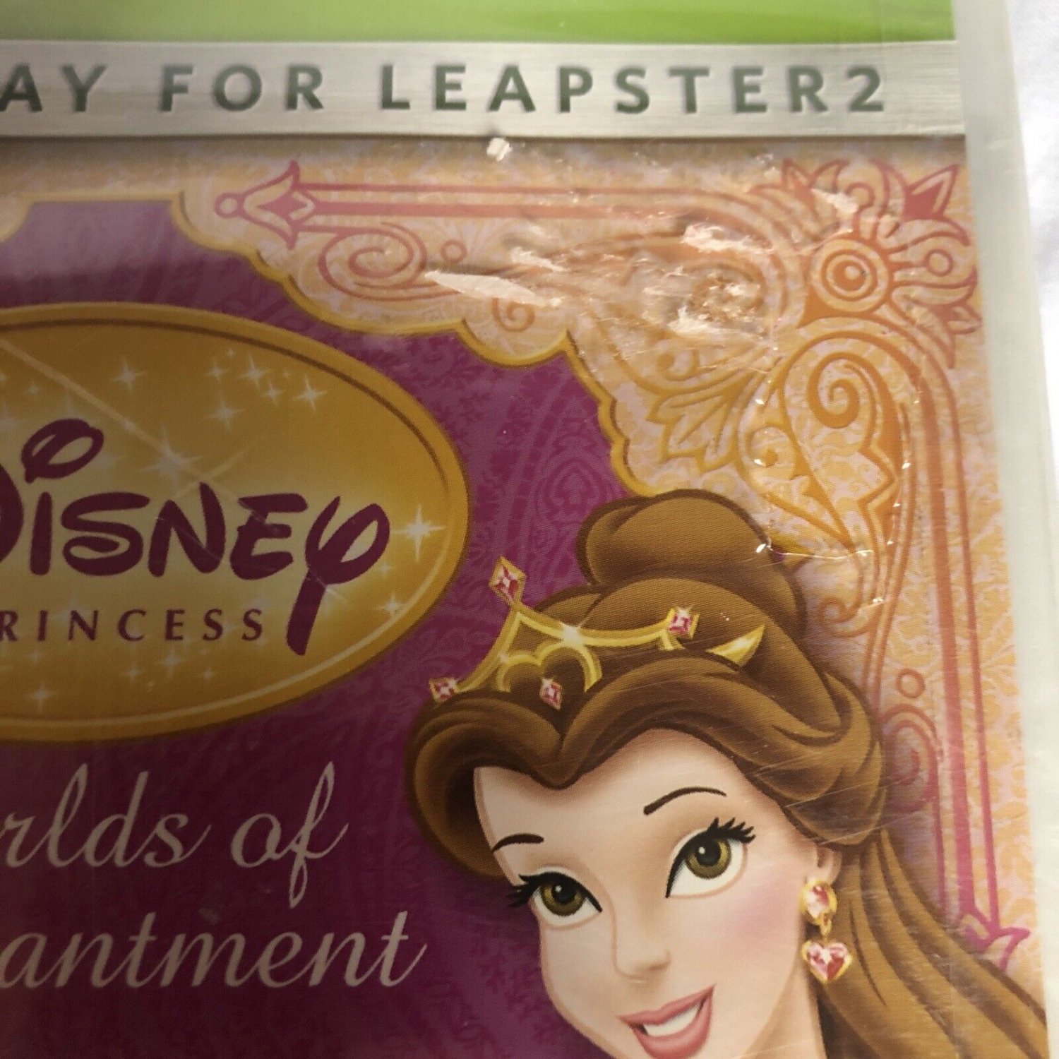 Leap Frog Leapster Disney Princess Worlds of Enchantment Game PreK 1st ...