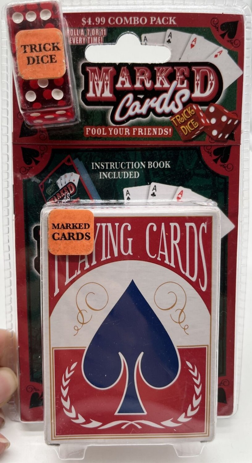 Marked Cards Fool Your Friends Magic Tricks NEW In Package