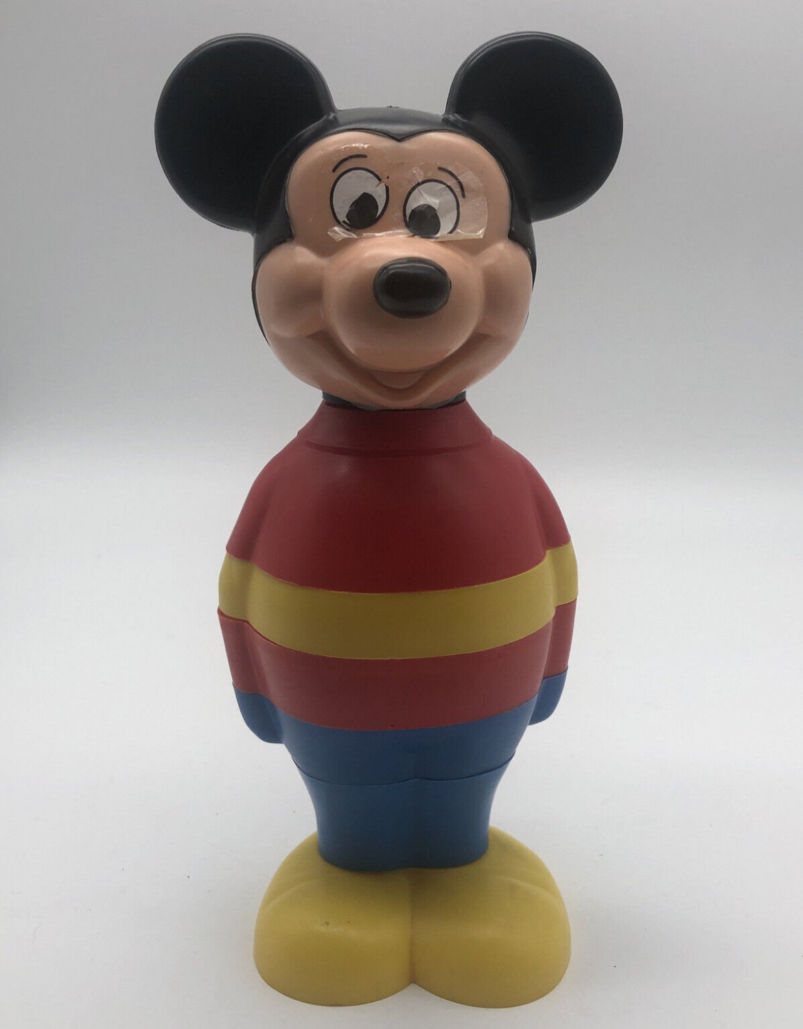 Vintage Walt Disney MICKEY MOUSE Child Guidance Plastic Stackable Toy