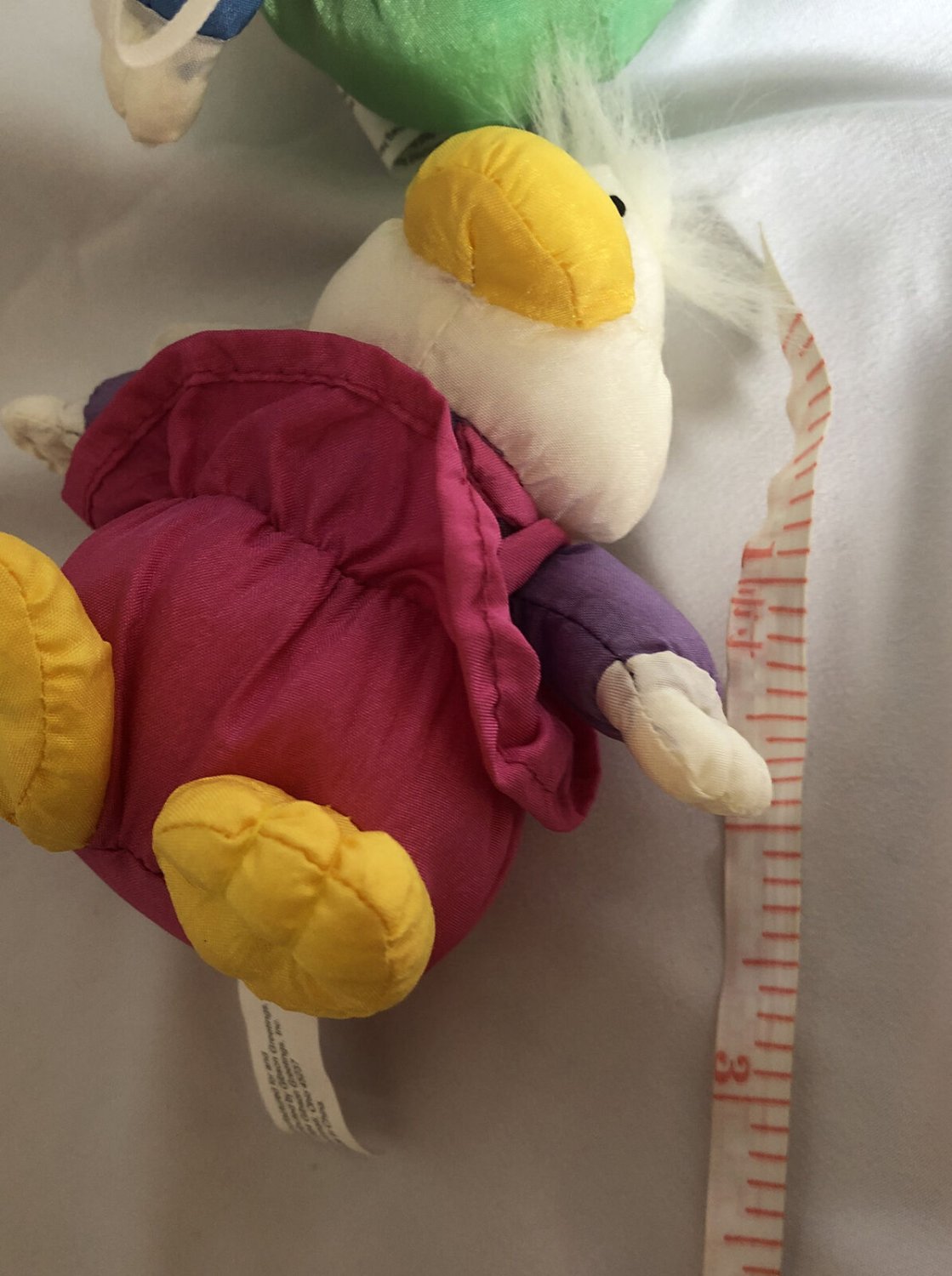 VINTAGE 1994 Gibson Greetings Easter Plush Darcie Duck & Dudley Duck 3”