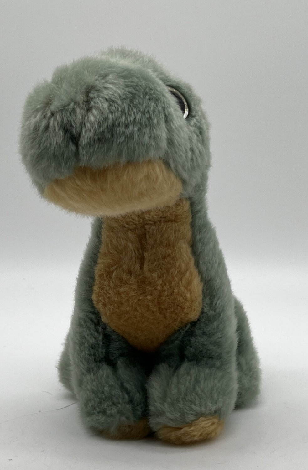 Adventure Planet 8" Baby Allosaurus Dinosaur Green Brown Plush Stuffed ...
