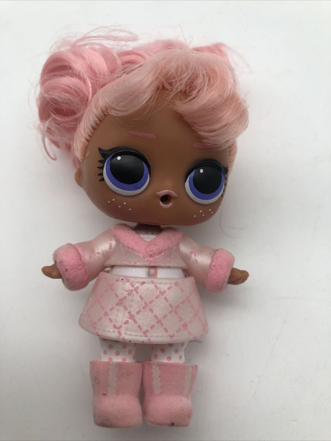 LOL Surprise Doll SNOW BUNNY BABY Big Sister Hair Goals Series 1